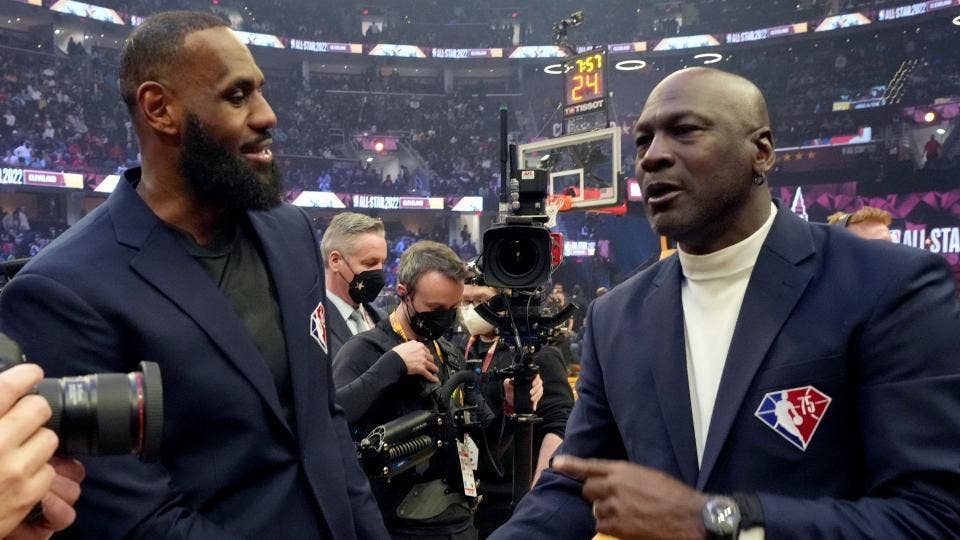 LeBron James Over Michael Jordan in GOAT Debate? Top NBA Draft Pick ...