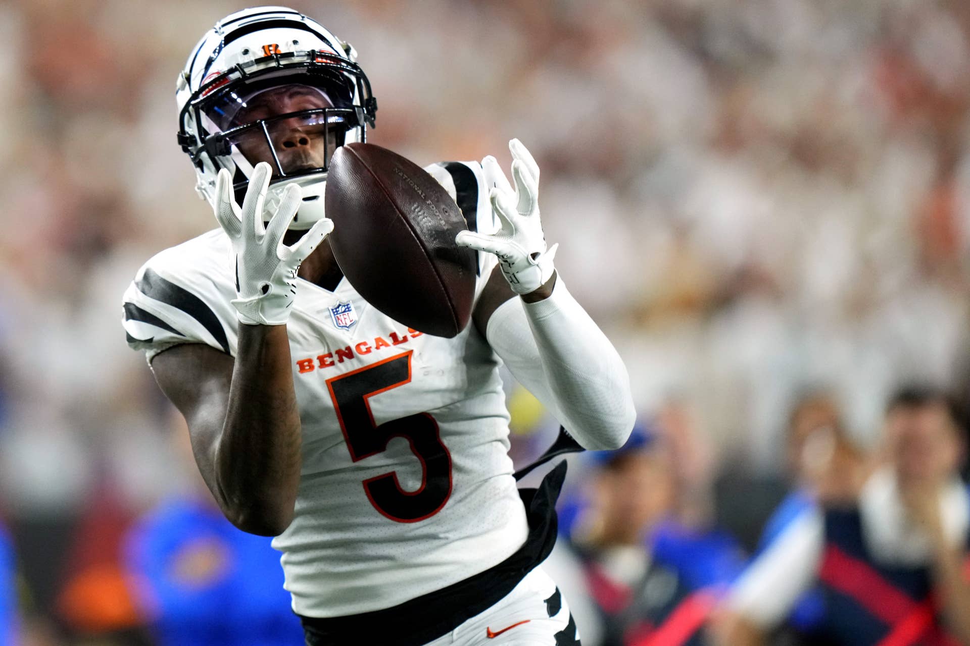 Tee Higgins Reacts to Dexter Lawrence Trade - Athlon Sports