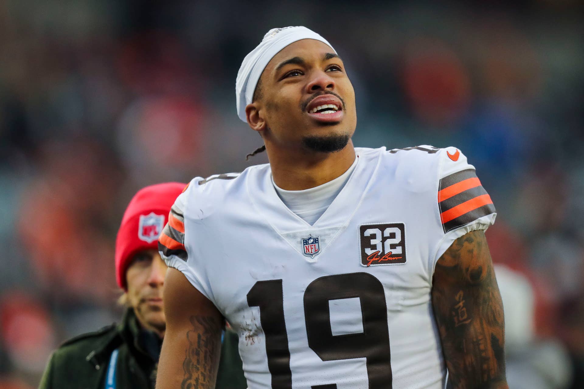 Cleveland Browns Wideout Cedric Tillman Named Most Promising Building ...