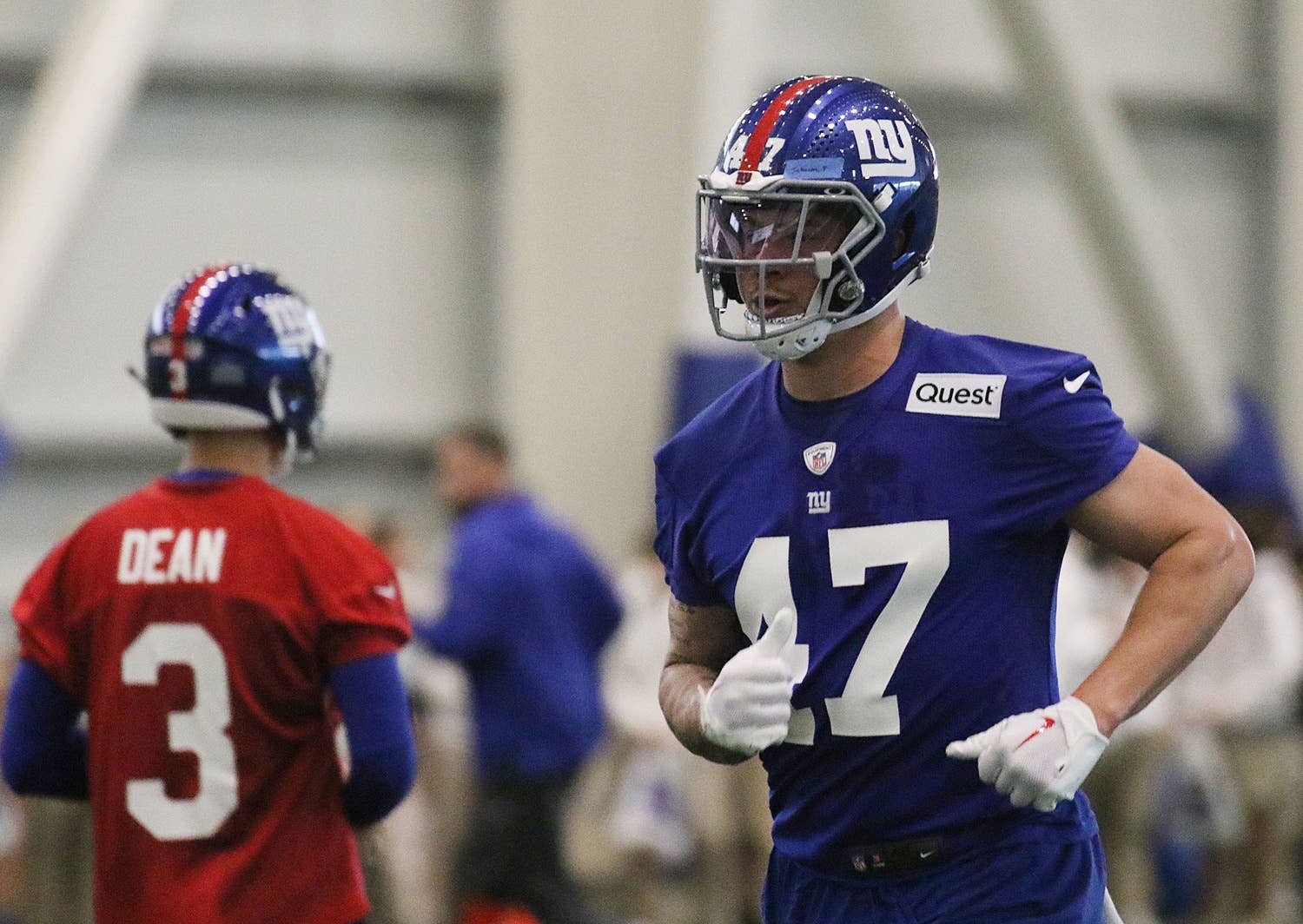Reviewing New York Giants Tight Ends Reveals Theo Johnson's, Daniel ...
