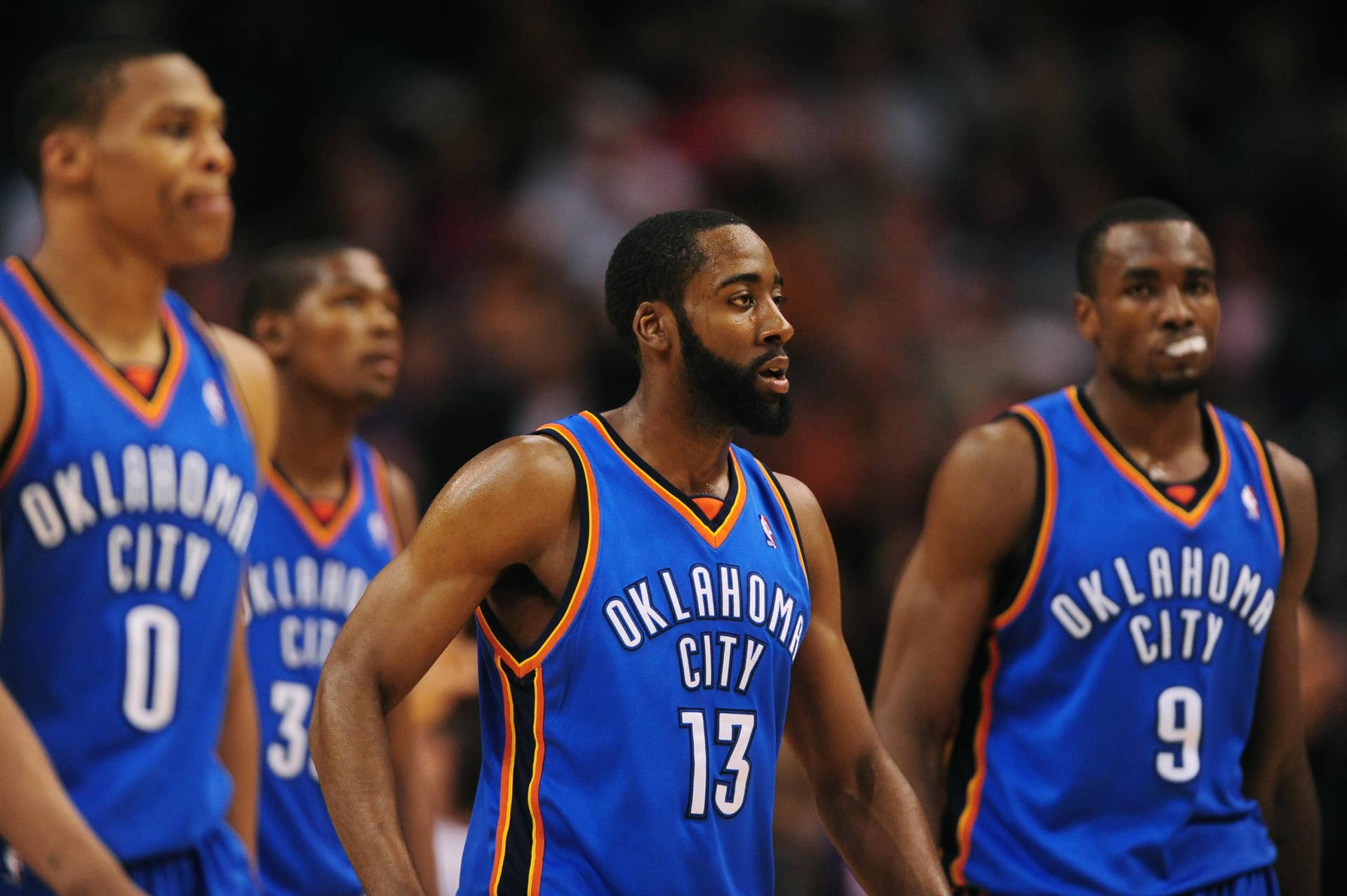 The unfolding drama: James Harden's exit from the OKC and joining HOU ...