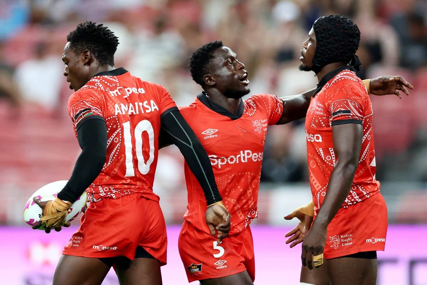 Fiji Secures The Men's Rugby Sevens Title As Kenya Falls Short In Final ...