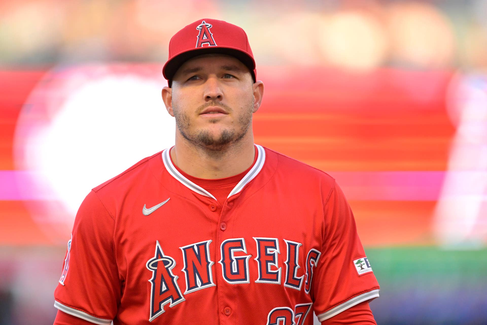 Angels Announce Mike Trout News After Removal From Lineup - Athlon