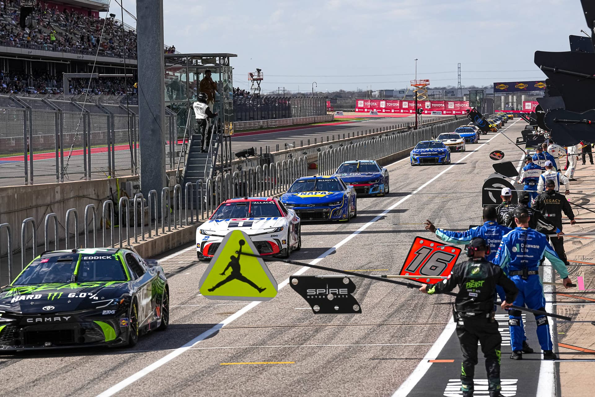 Viral Video Shows Fan With Medical Emergency Crashing on Pit Road at ...