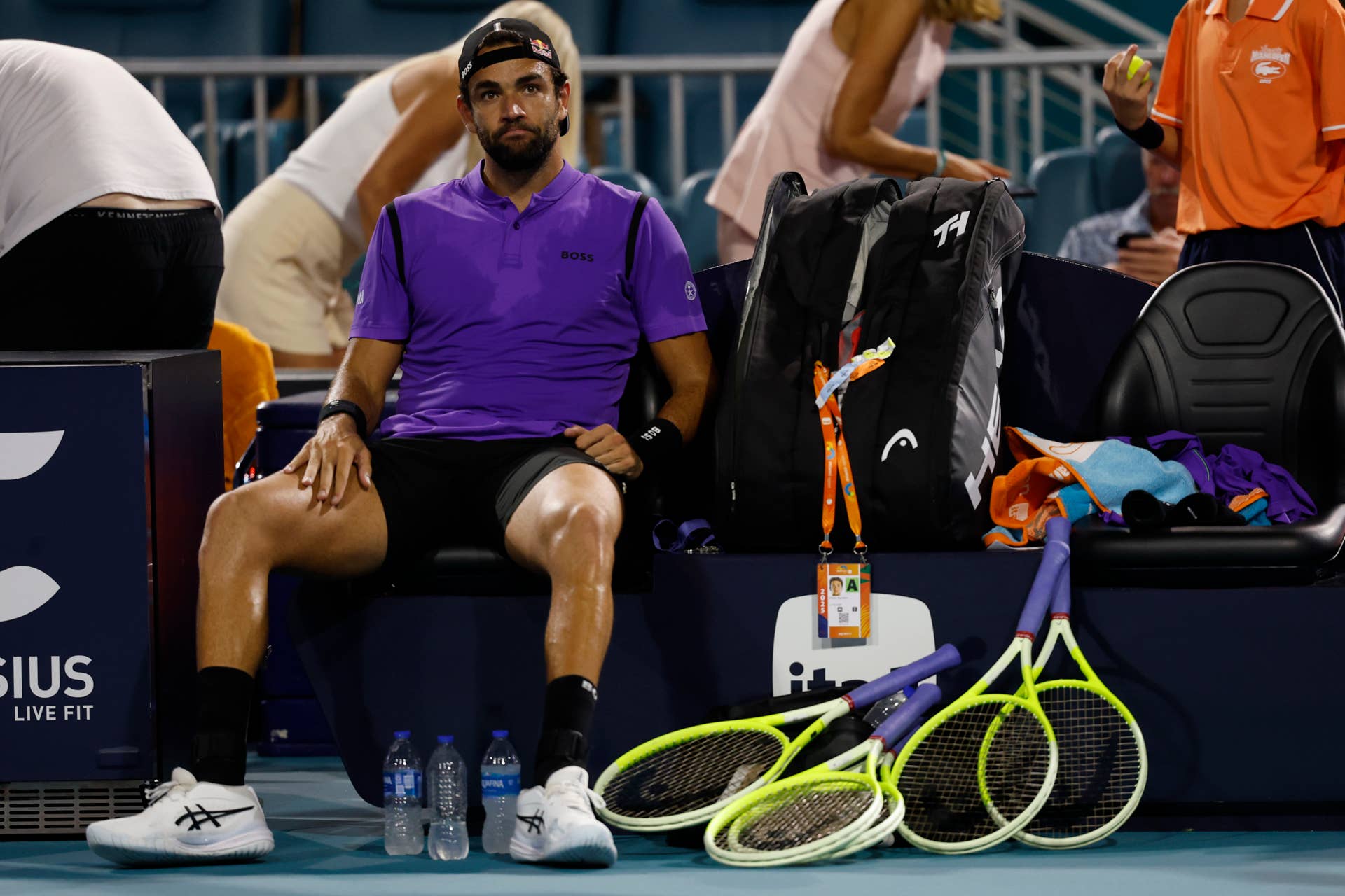 Matteo Berrettini Left in Tears After Retiring Against Casper Ruud at ...