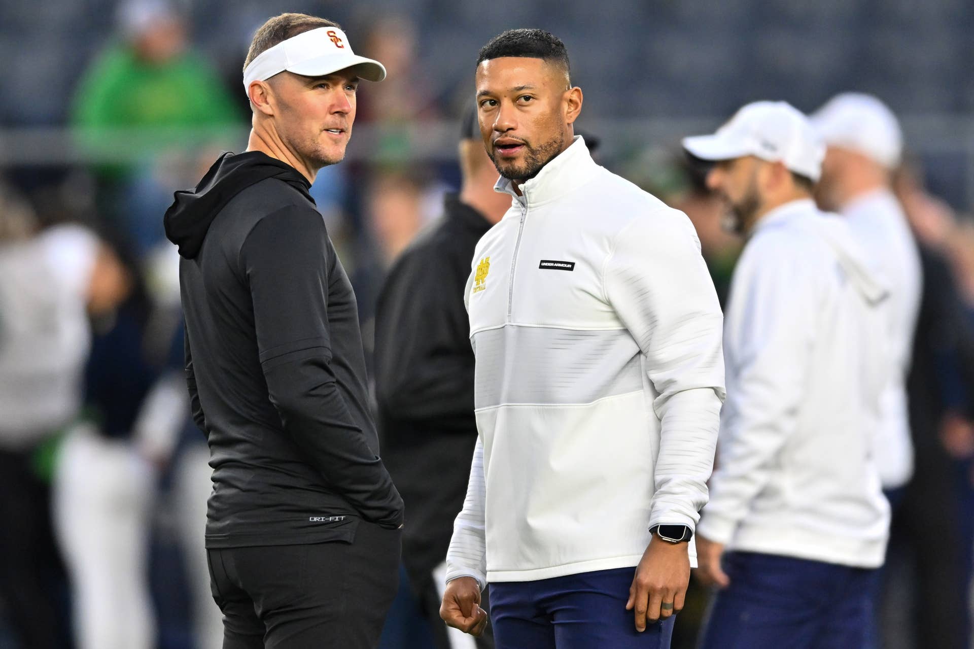 Lincoln Riley Fires Back at Notre Dame as Historic College Football ...