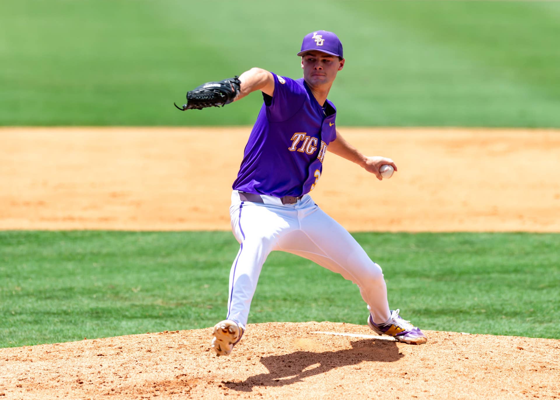 LSU Tigers Pitcher Kade Anderson Reacts to Beating West Virginia ...