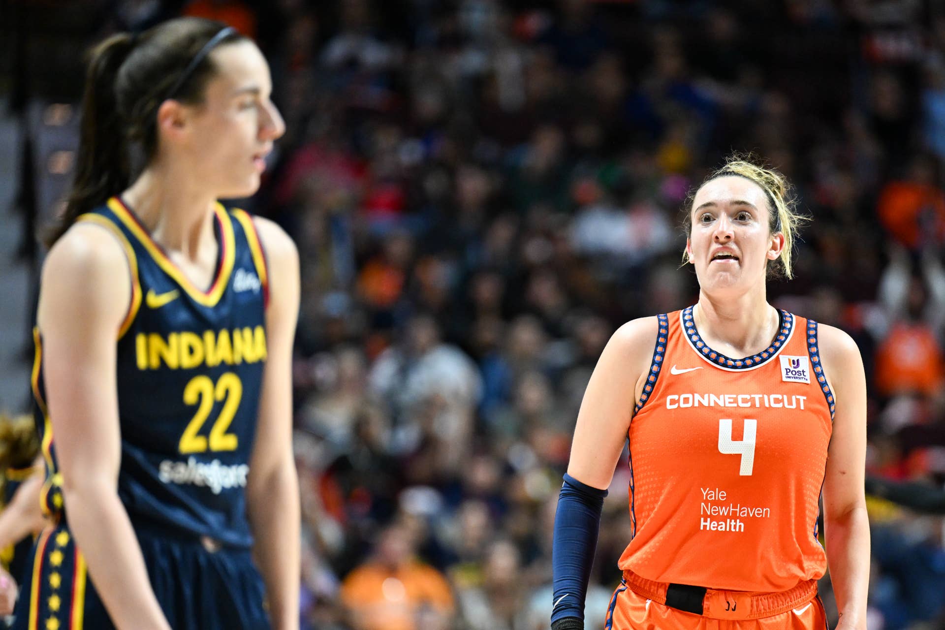 WNBA Player Booed Relentlessly After Punishment for Sending Caitlin ...