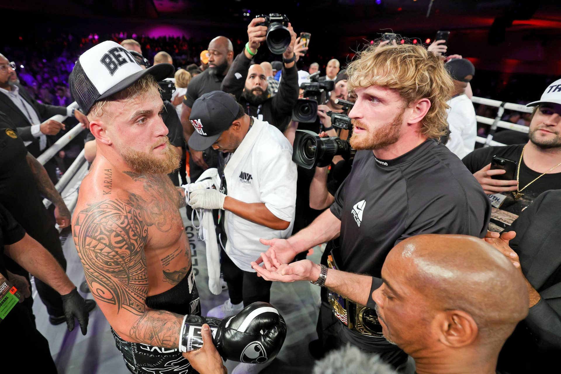 Logan Paul Issues Public Apology to Brother Jake Paul After Mike Tyson ...