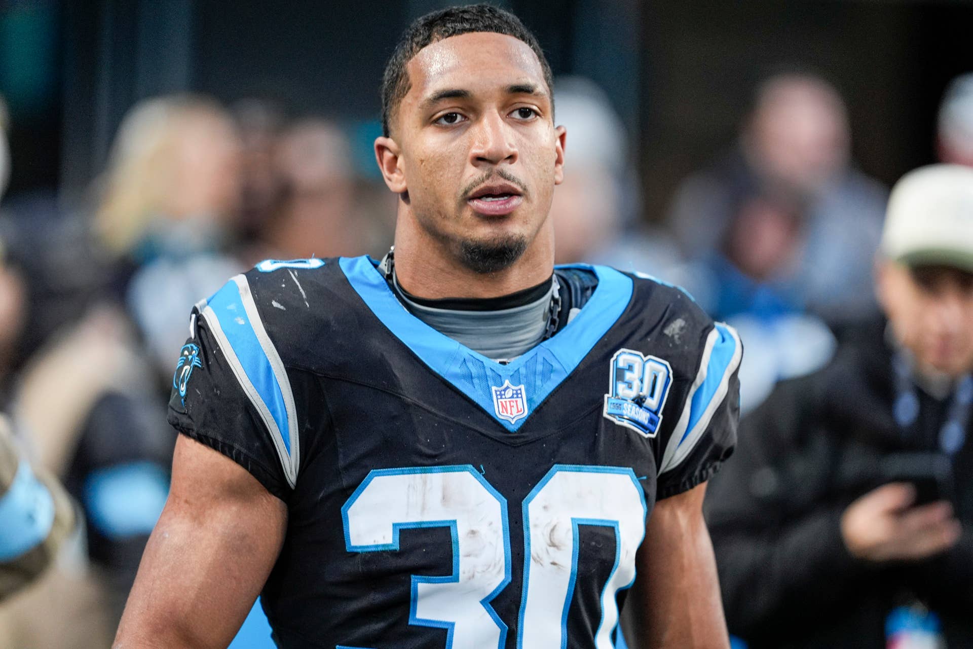 Panthers Head Coach Sends Rico Dowdle Message After Chuba Hubbard ...