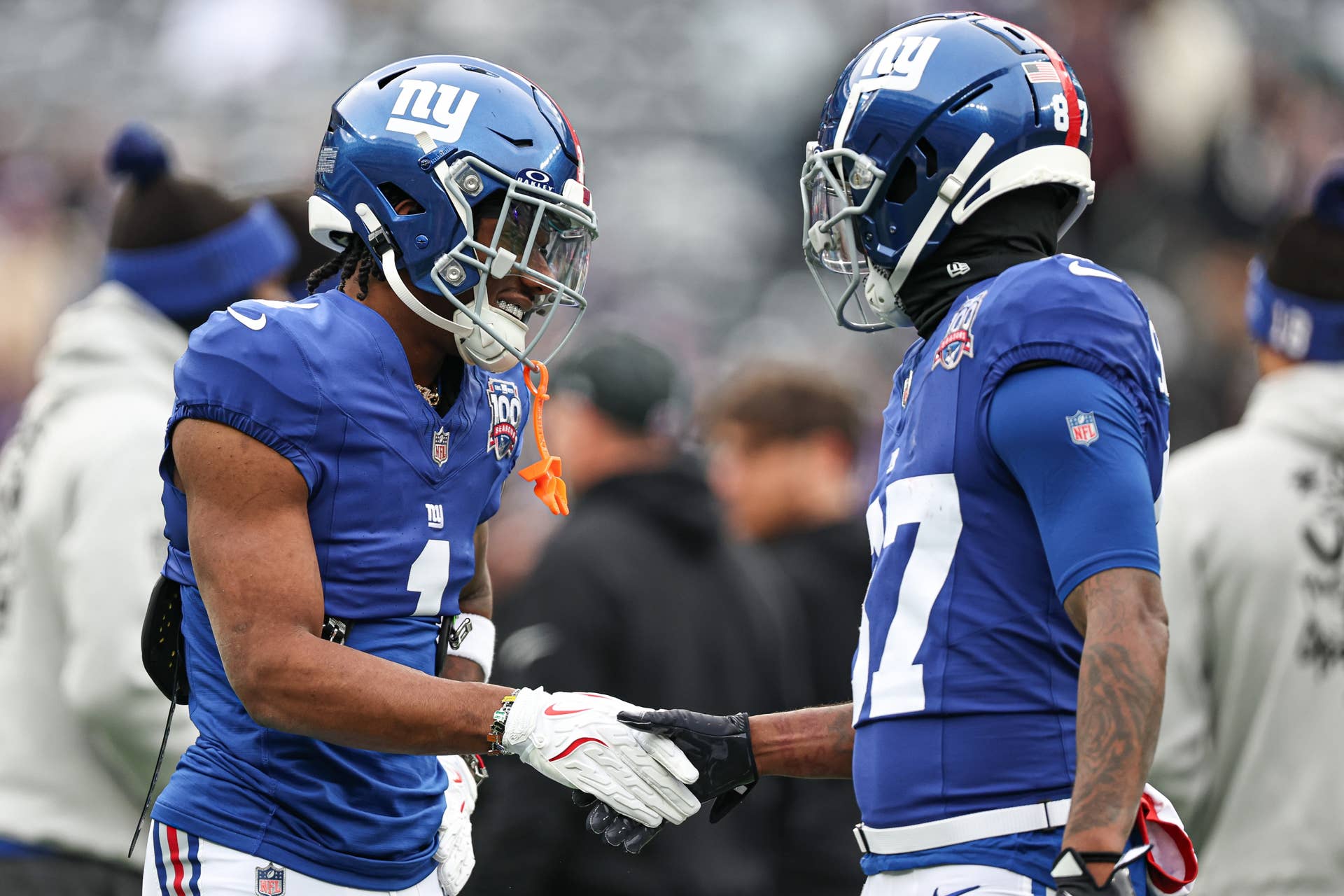 New York Giants First-Round Picks Malik Nabers, Deonte Banks, Evan Neal ...