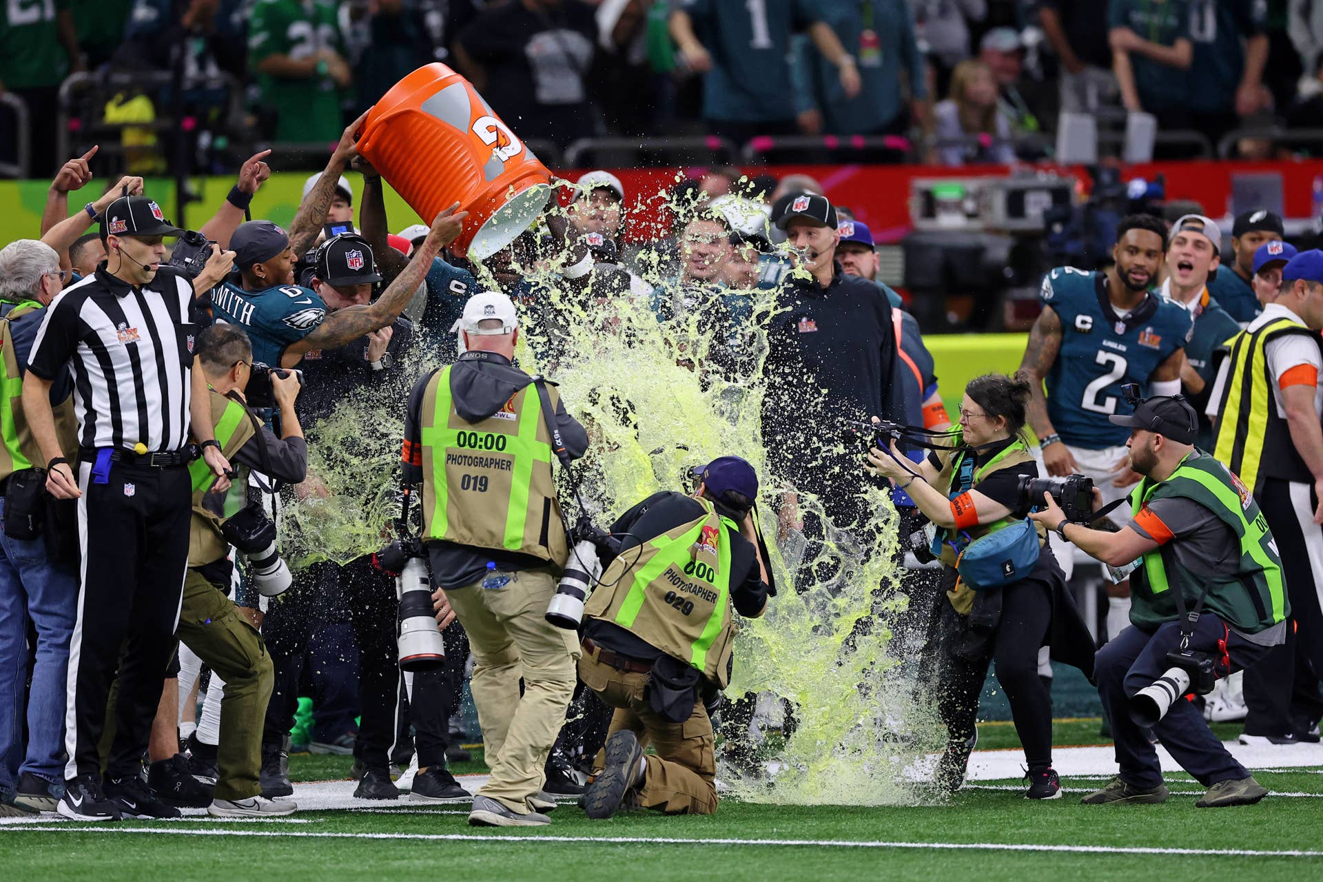 Super Bowl 59 Gatorade Shower: The Winning Team’s Color Revealed ...