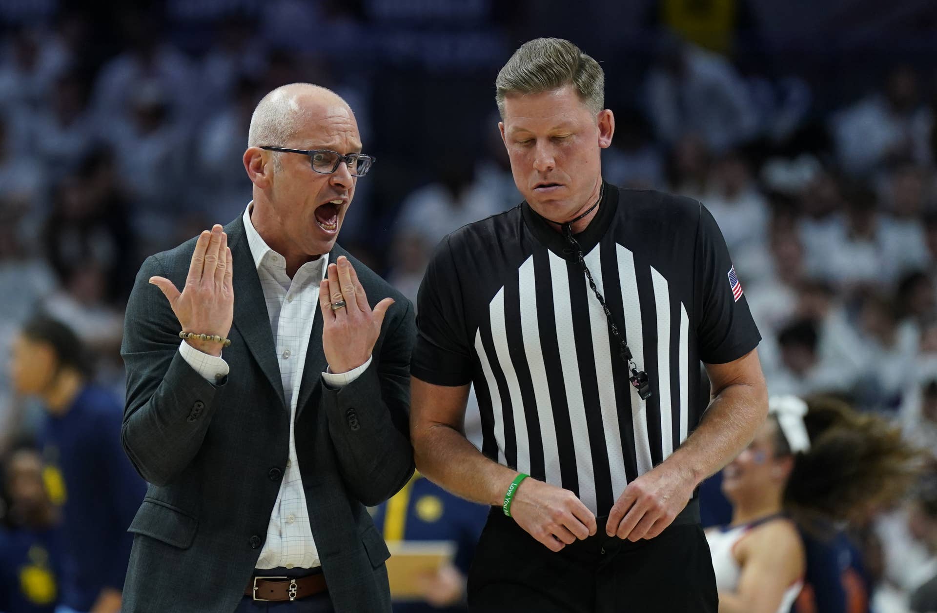 NCAA Referee Shares His Side of the Story in Dan Hurley Incident ...