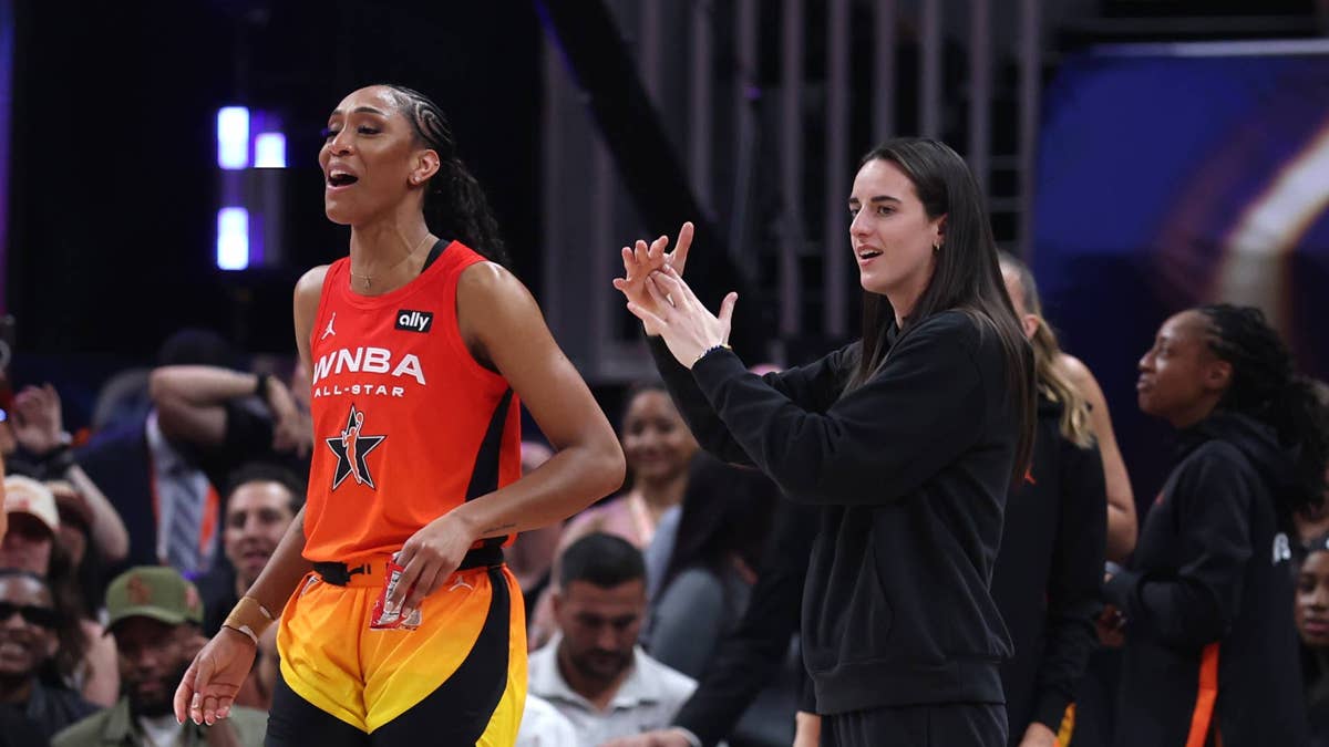 A'ja Wilson's Gesture Toward Caitlin Clark Catches Attention - Athlon