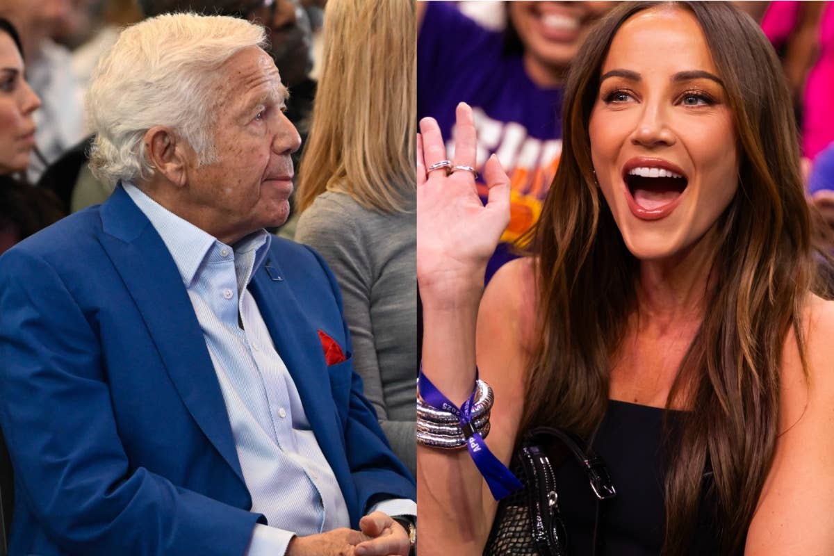 Robert Kraft Draws Attention for What He Said to Kay Adams - Athlon Sports