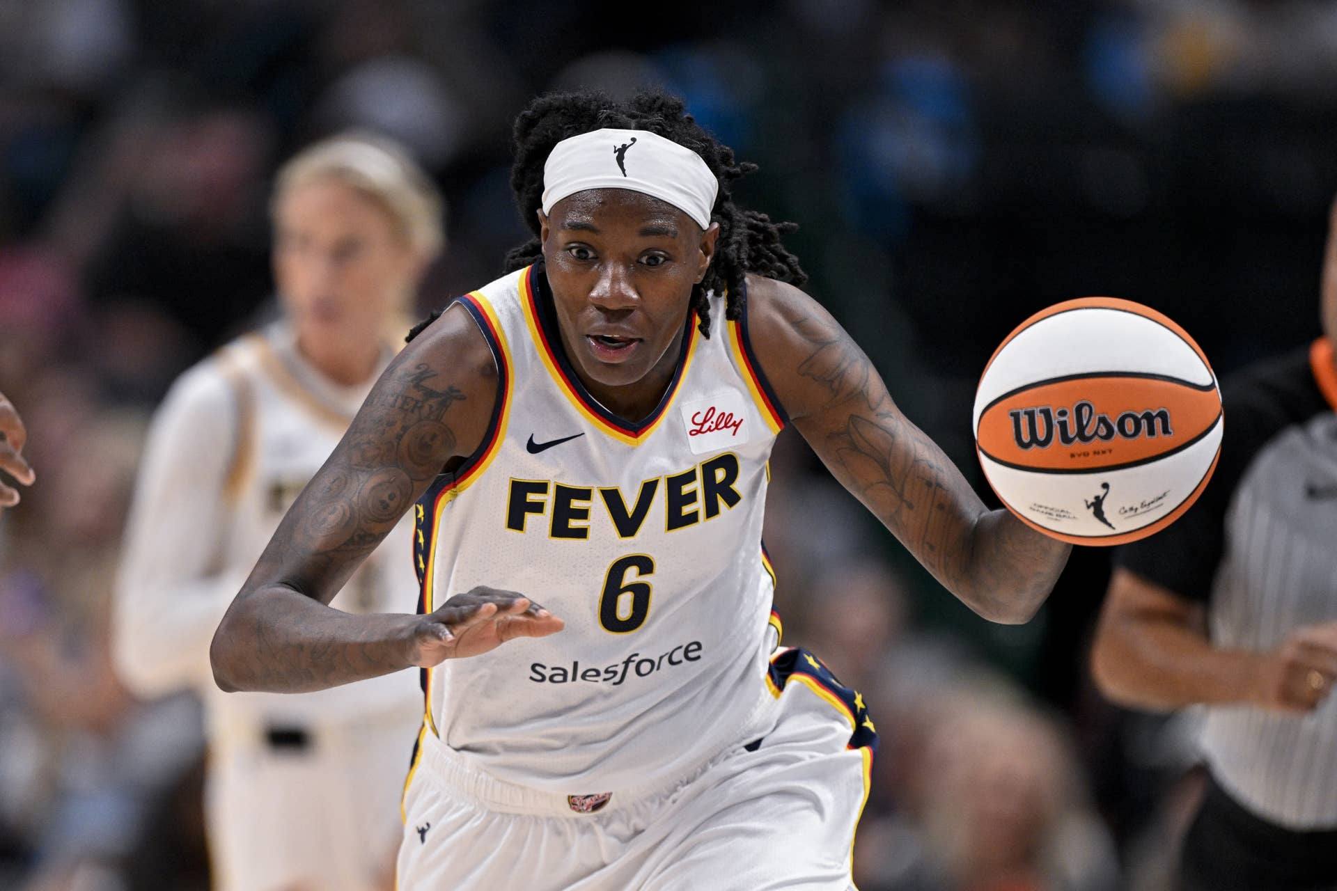 Natasha Howard Had Something to Say to Kelsey Mitchell After Fever Exit ...