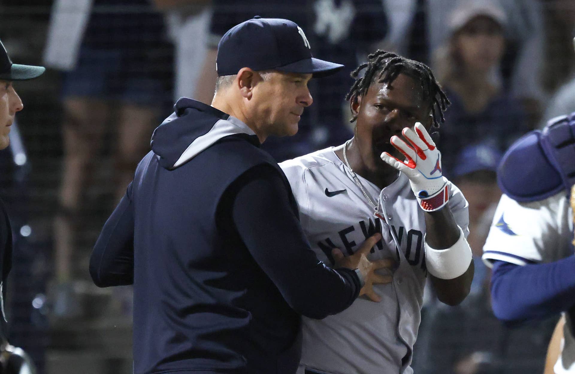 Tigers Fans Flame Aaron Boone Over Jazz Chisholm Jr Controversy - Athlon