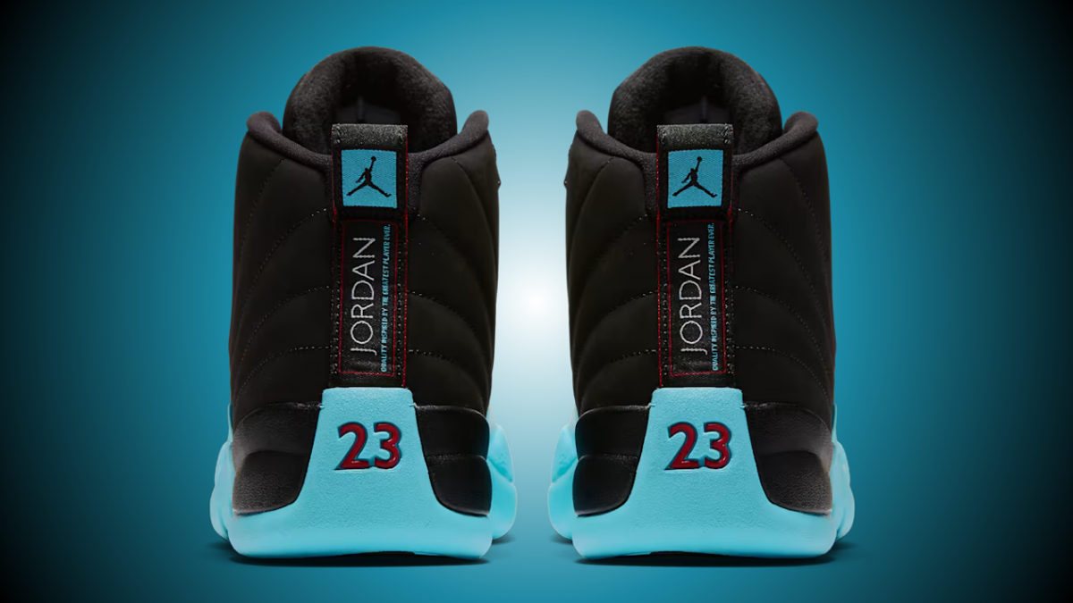Air Jordan 12 'Gamma' — Electric Blue, Legend Status, Gym Red Accents ...