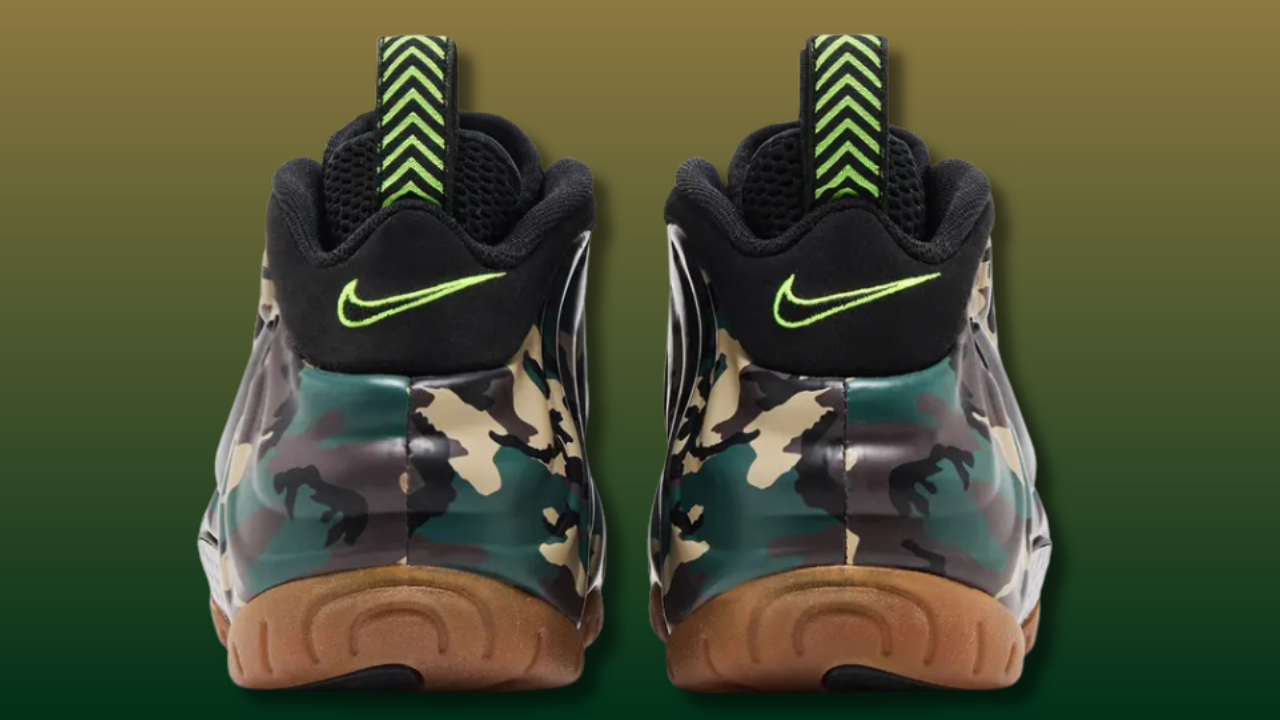 Nike Foamposite 'Green Camo' is Sneaking Back into Sneakerheads Lives ...