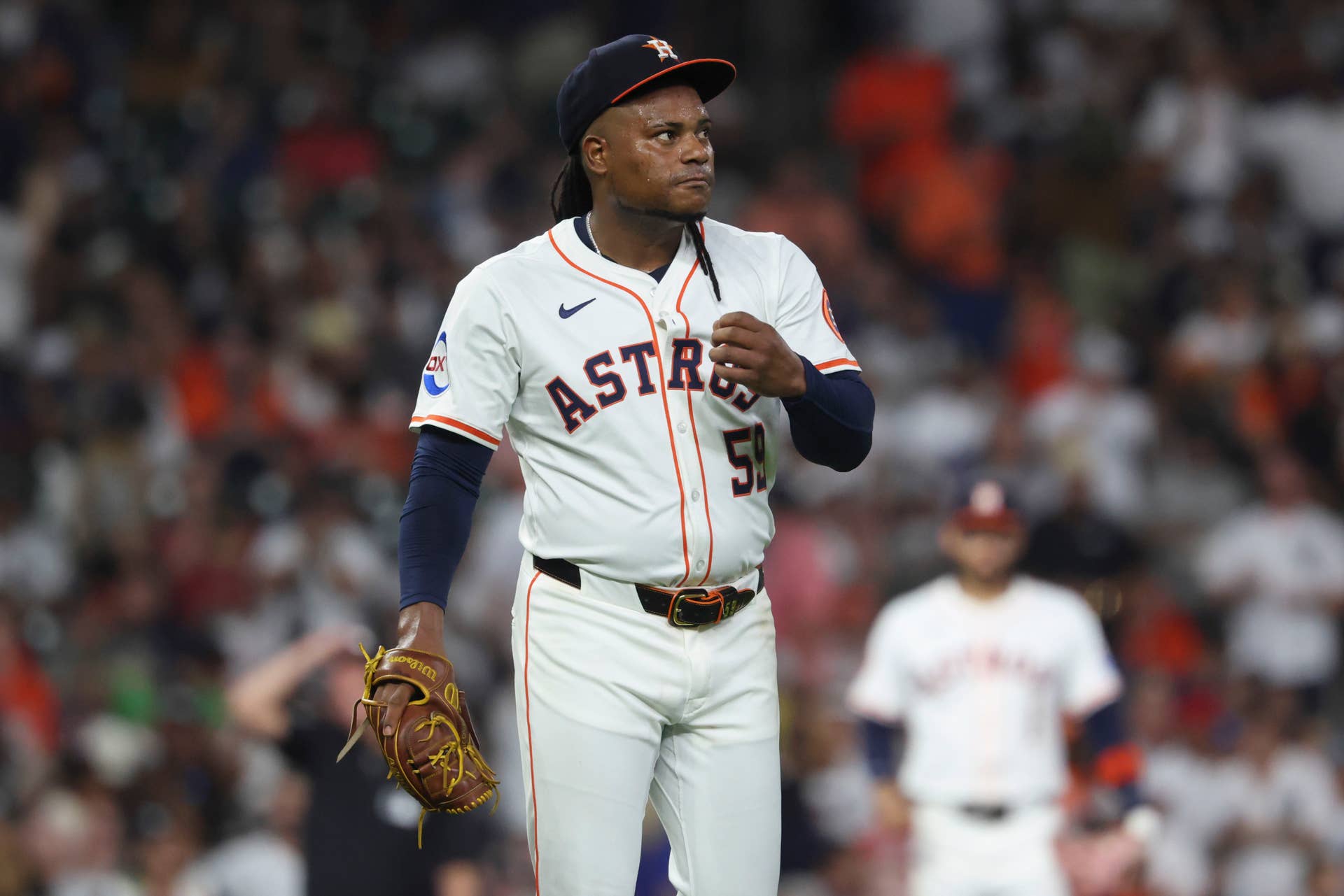 Framber Valdez, Cesar Salazar Speak out After Controversial Pitch ...