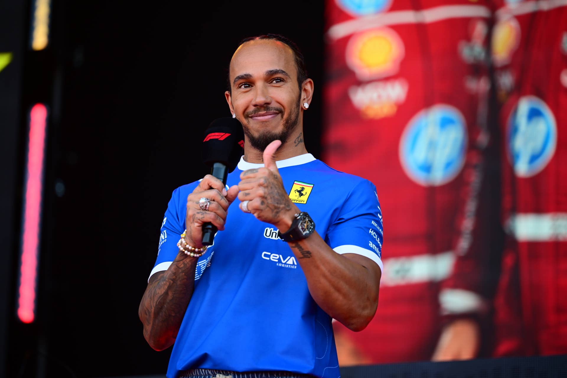 Lewis Hamilton Sparks Buzz With Ashley Moore in LA - Athlon Sports