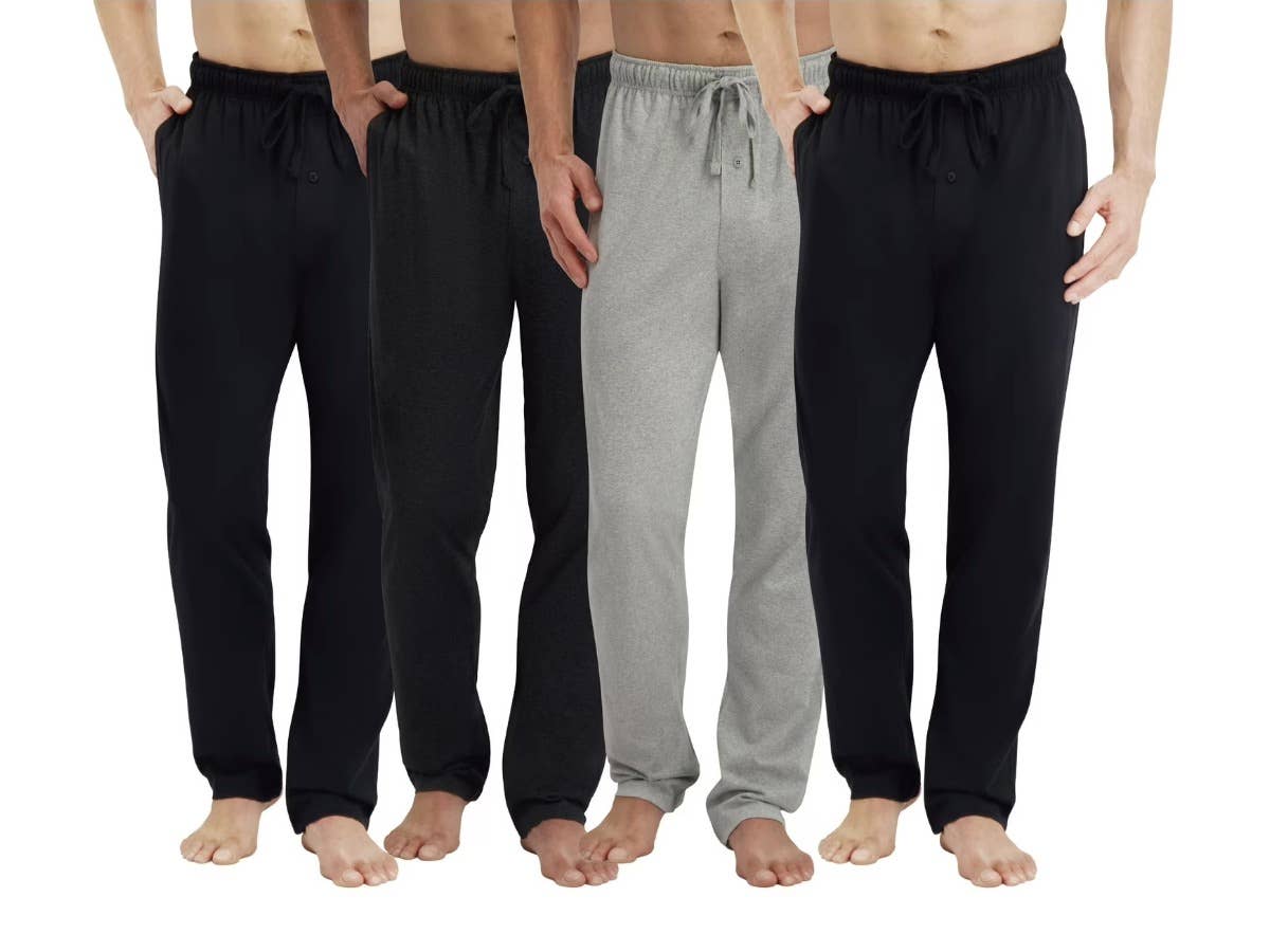 Hanes Lounge Pants Are Just $5 Each When You Buy 4 at Walmart - Athlon