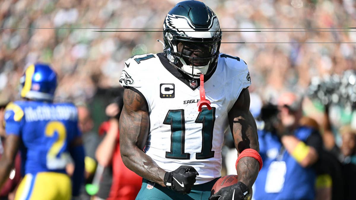 A.J. Brown After Huge Eagles Comeback: “I Just got the Ball" - Athlon