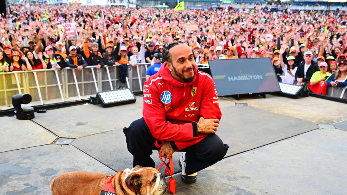 Lewis Hamilton Shares Heartfelt Update on Roscoe - Athlon