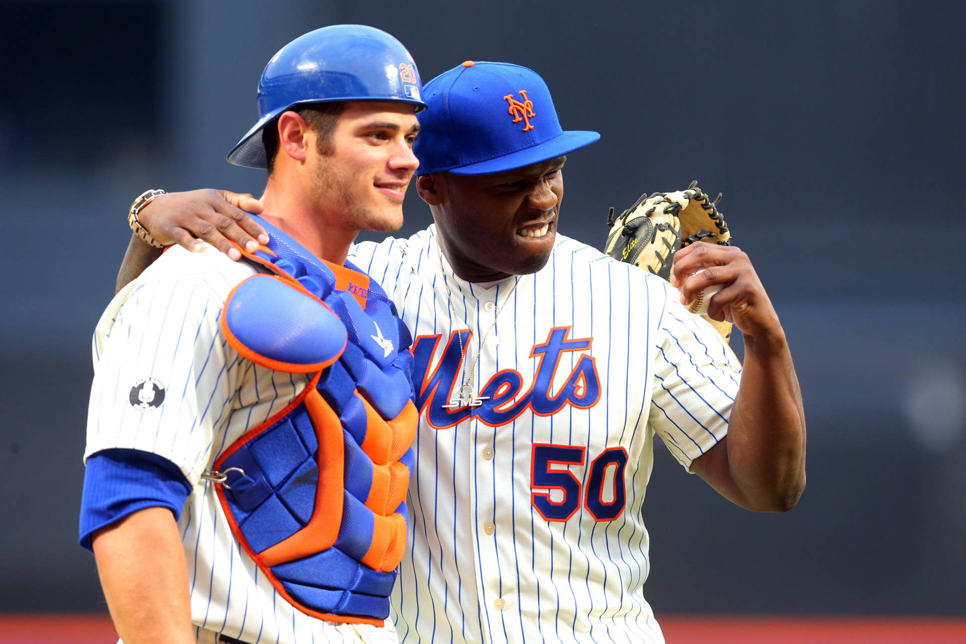 50 Cent Finally Redeems Worst First Pitch in MLB History at Savannah ...