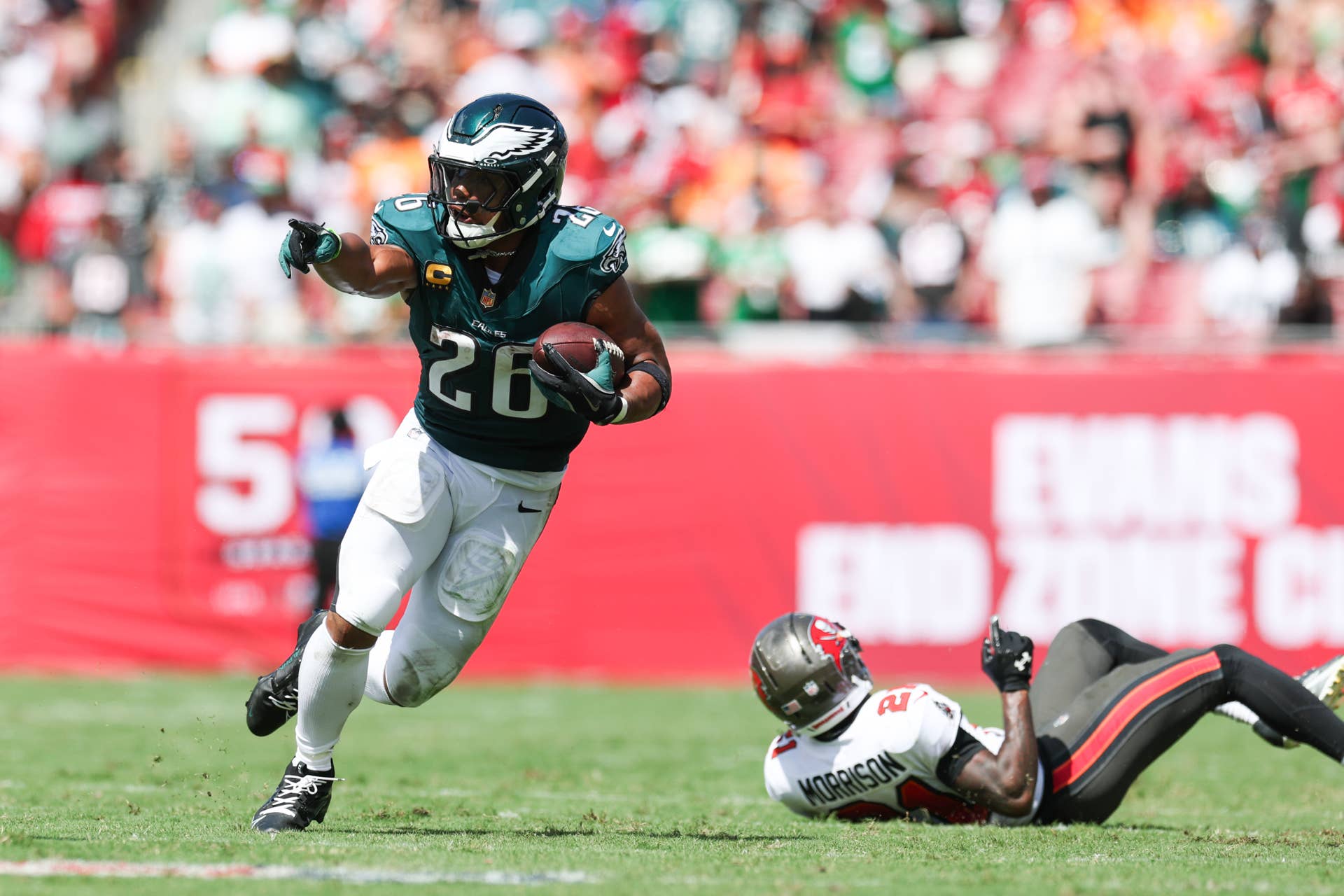 Highest-Paid NFL RBs: See the Top 25 RB Salaries in 2025 - Athlon Sports