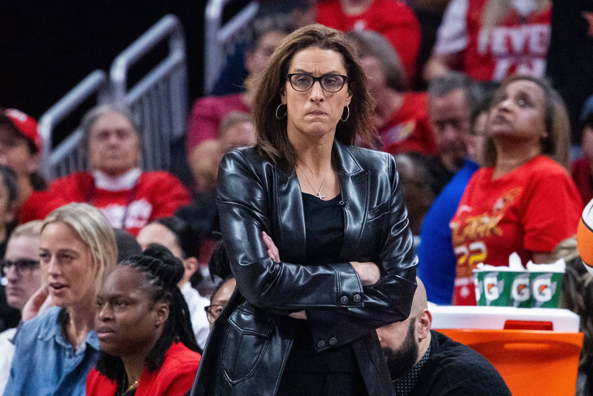 Raven Johnson Reacts to Fever Coach Stephanie White's Partner - Athlon ...