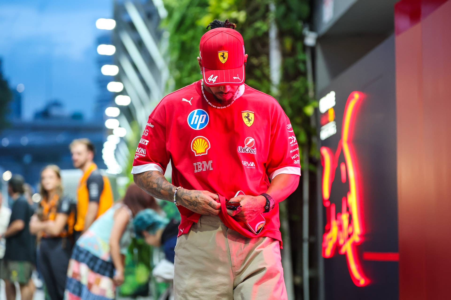 F1 Announces Penalty for Ferrari’s Lewis Hamilton After Singapore GP ...