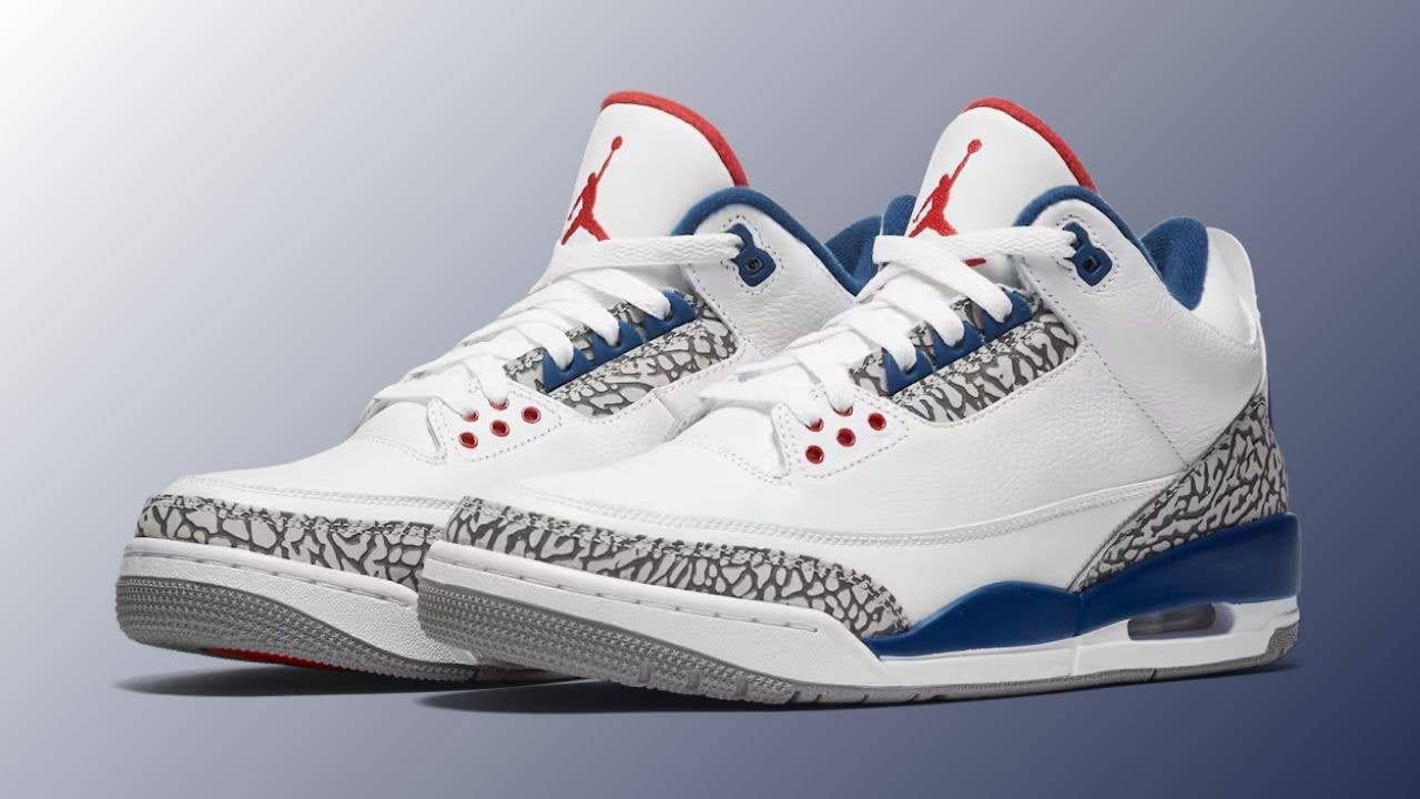 Air Jordan 3 'True Blue' is Coming Back with Nike Air: Here's What to ...