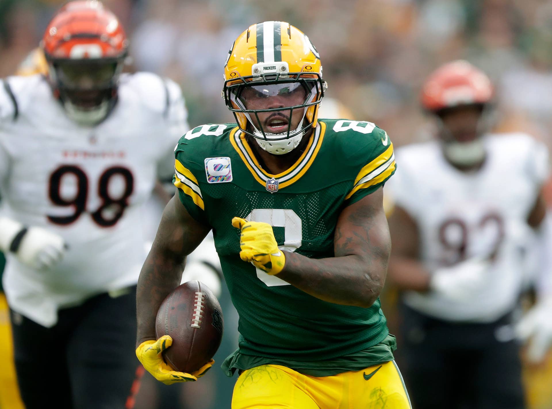 Concerning Josh Jacobs Update Emerges Before Packers-Cardinals - Athlon ...