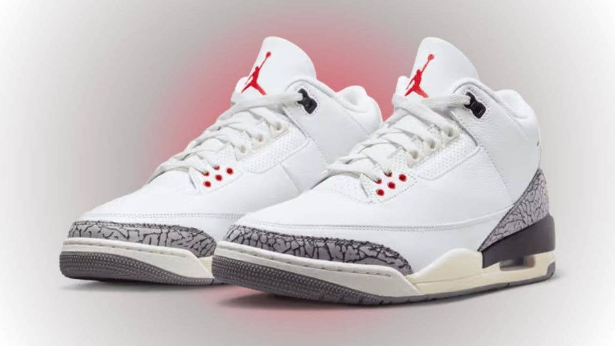 Air Jordan 3 'White Cement' — The Blueprint of the Silhouette is ...