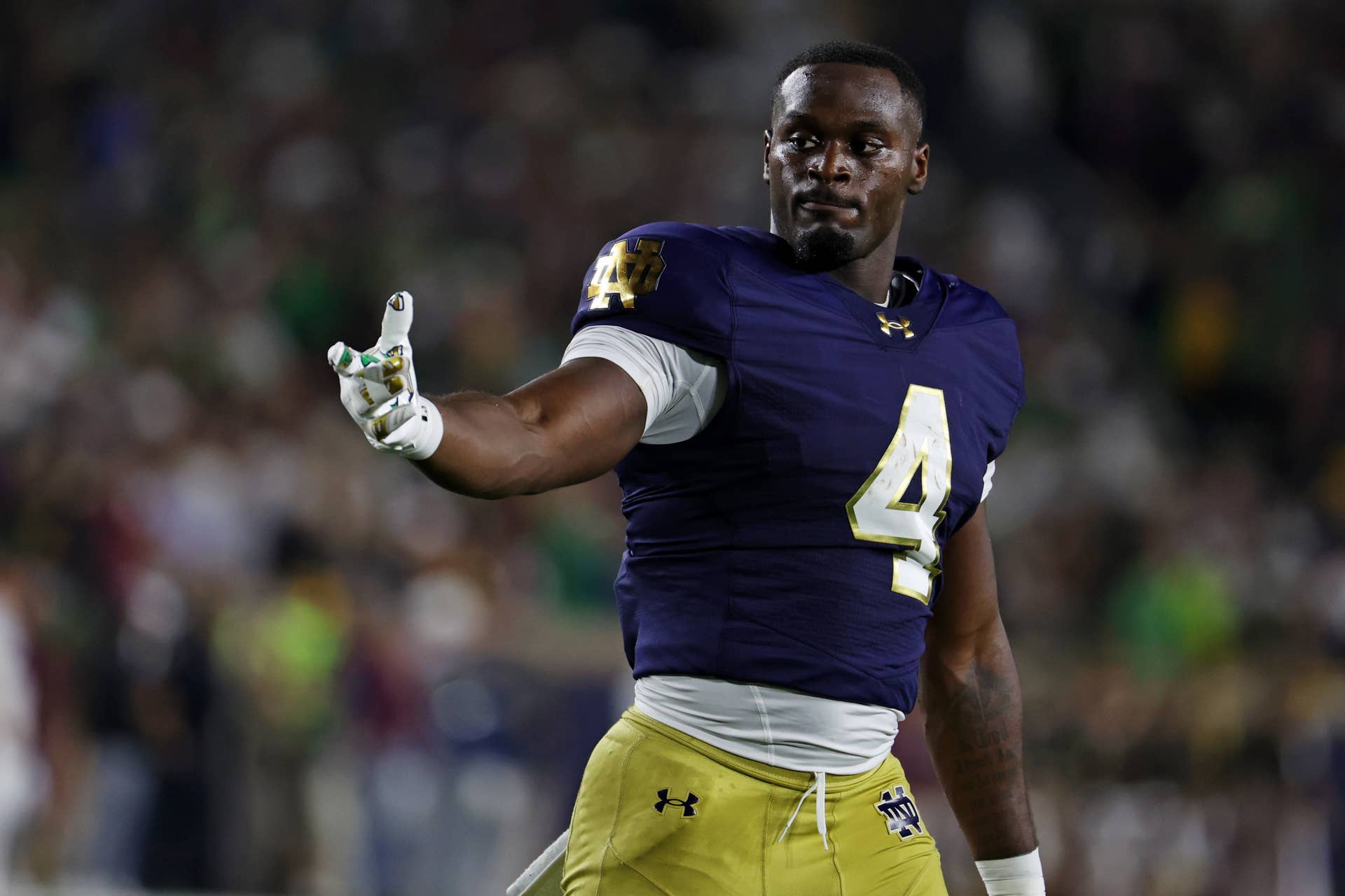 Jeremiyah Love Predicted to Team Up with $21 Million QB in NFL Draft ...