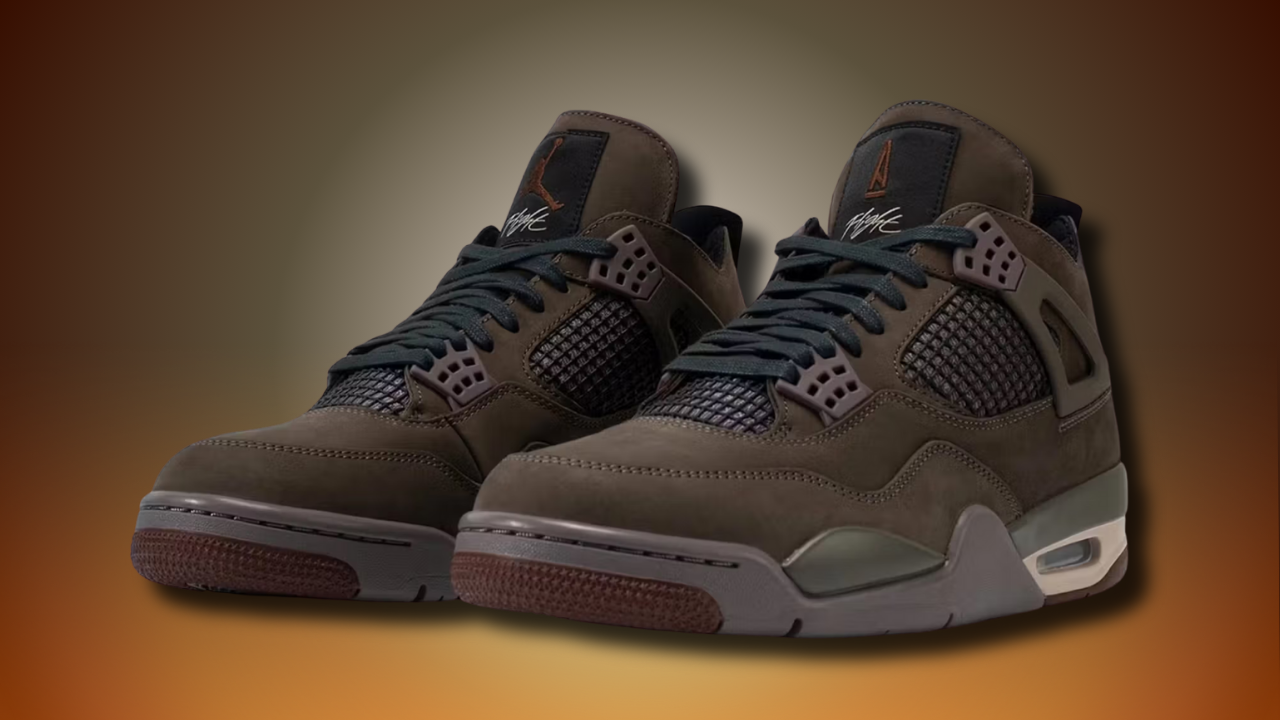 A Ma Maniére x Air Jordan 4 'Dark Mocha' Release Date - Athlon