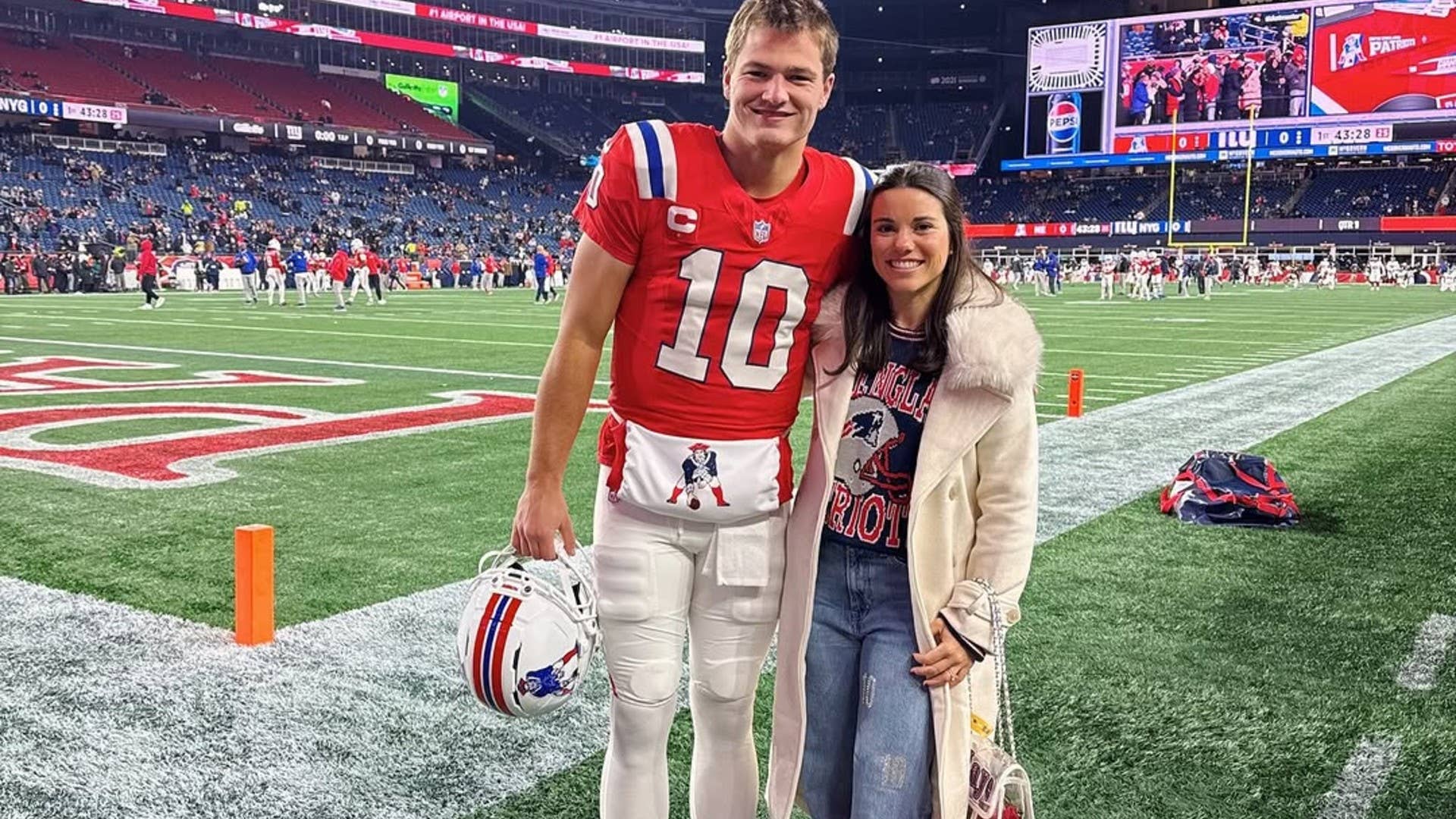 Drake Maye's Wife Ann Michael Shares 2026 Goal as Patriots QB Sets Eyes ...