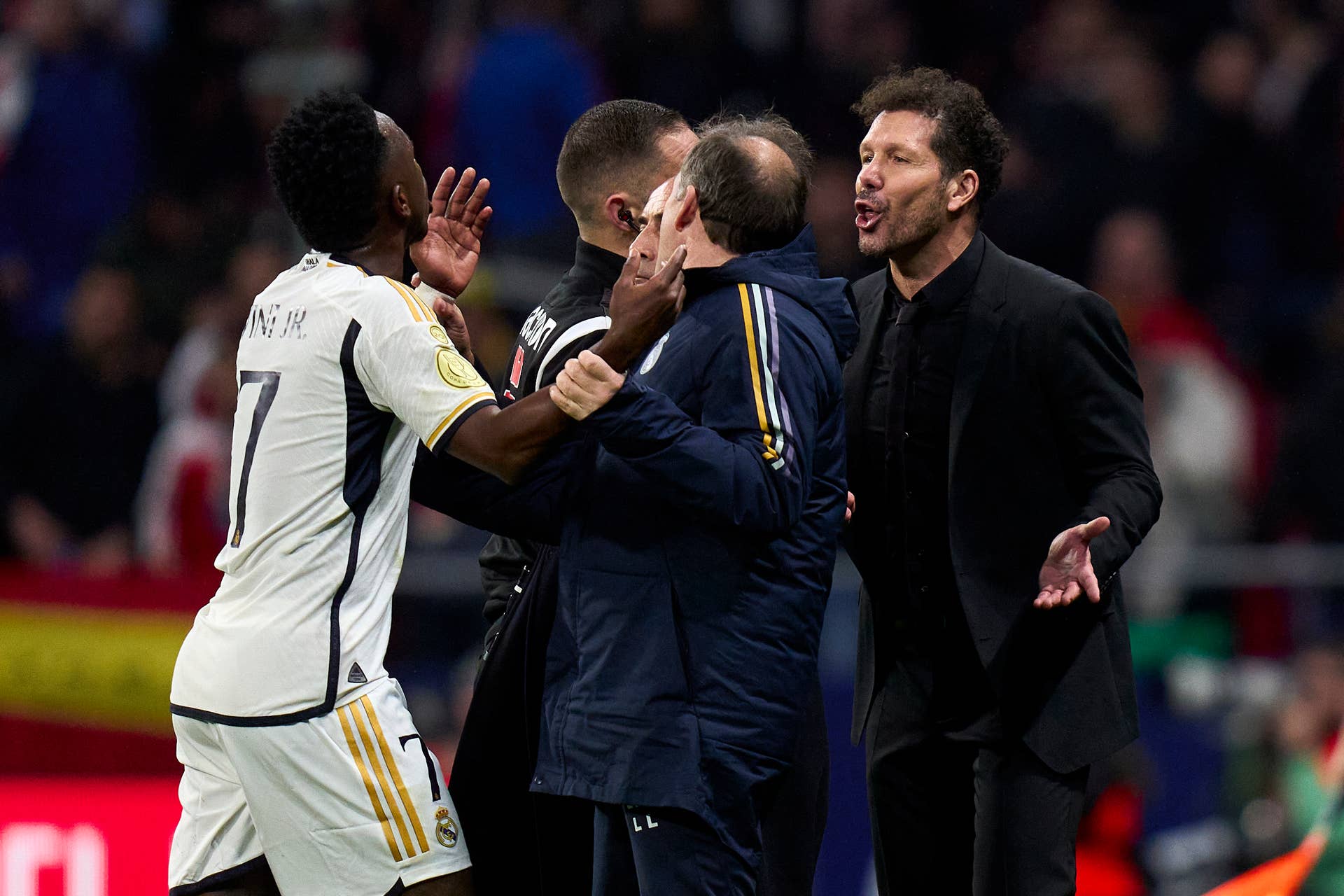 What Did Diego Simeone Say to Vinicius Jr? Full Controversy In Atletico ...