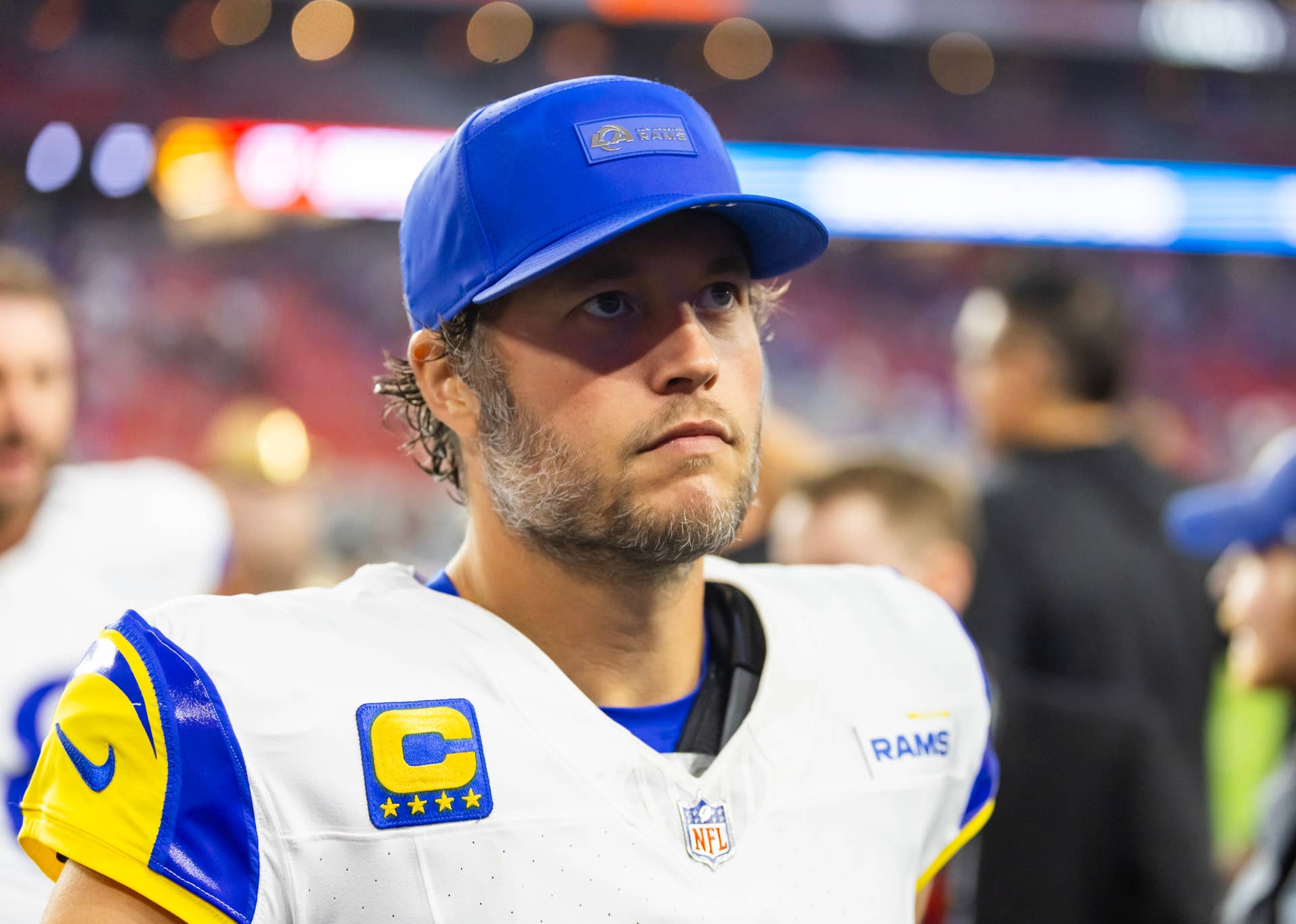 Matthew Stafford Shares Injury Update After Rams’ Playoff Win - Athlon