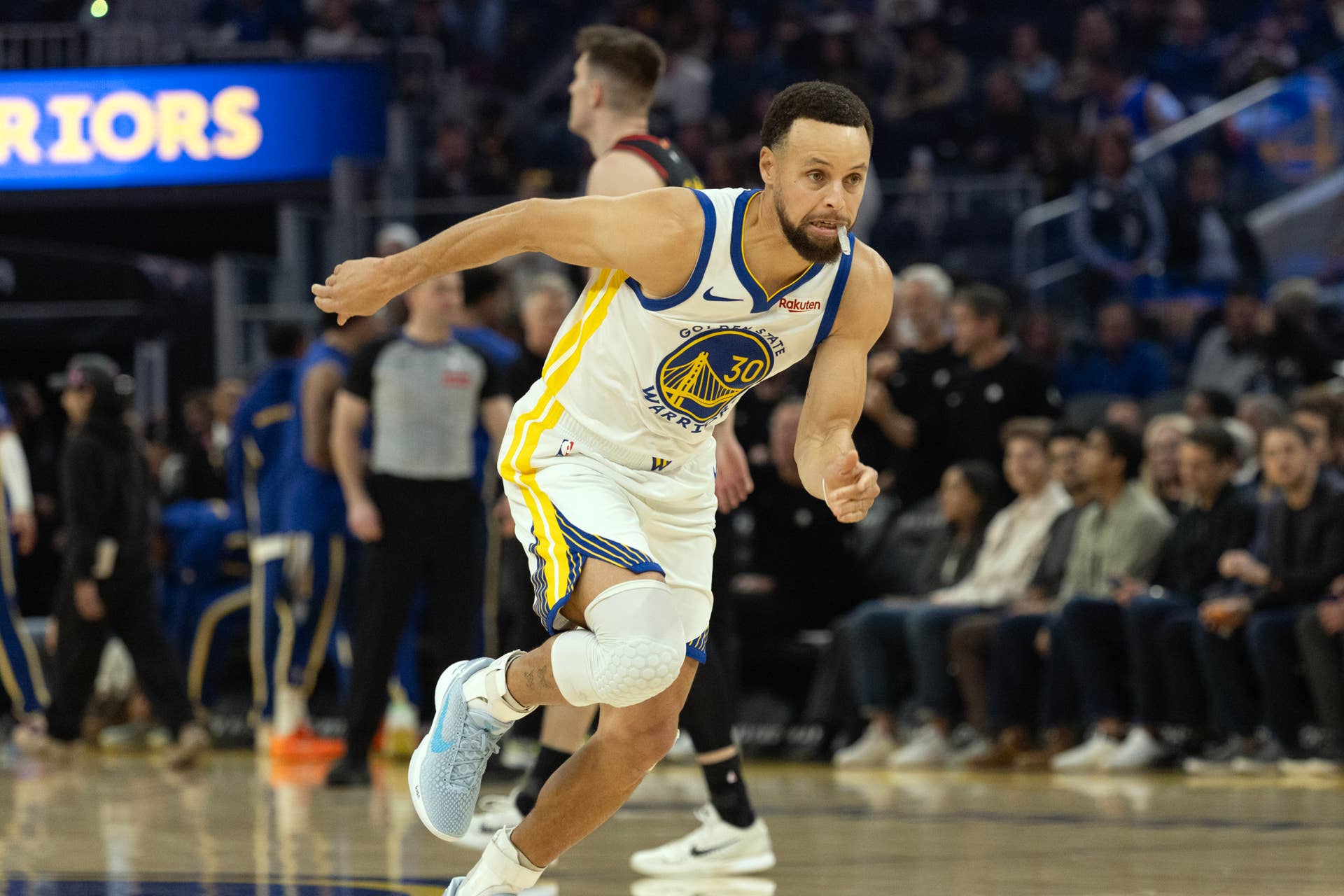Steph Curry Breaks Michael Jordan Record in Caitlin Clark Sneakers ...