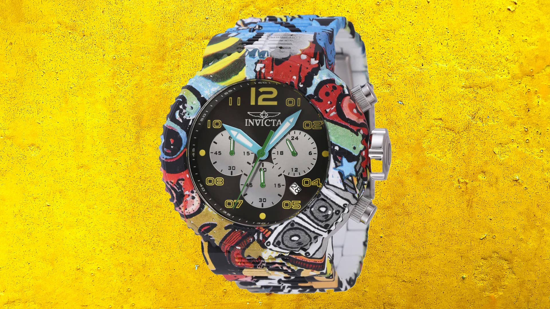Invicta’s Graffiti Dive Watch Is 84% Off - Athlon Sports