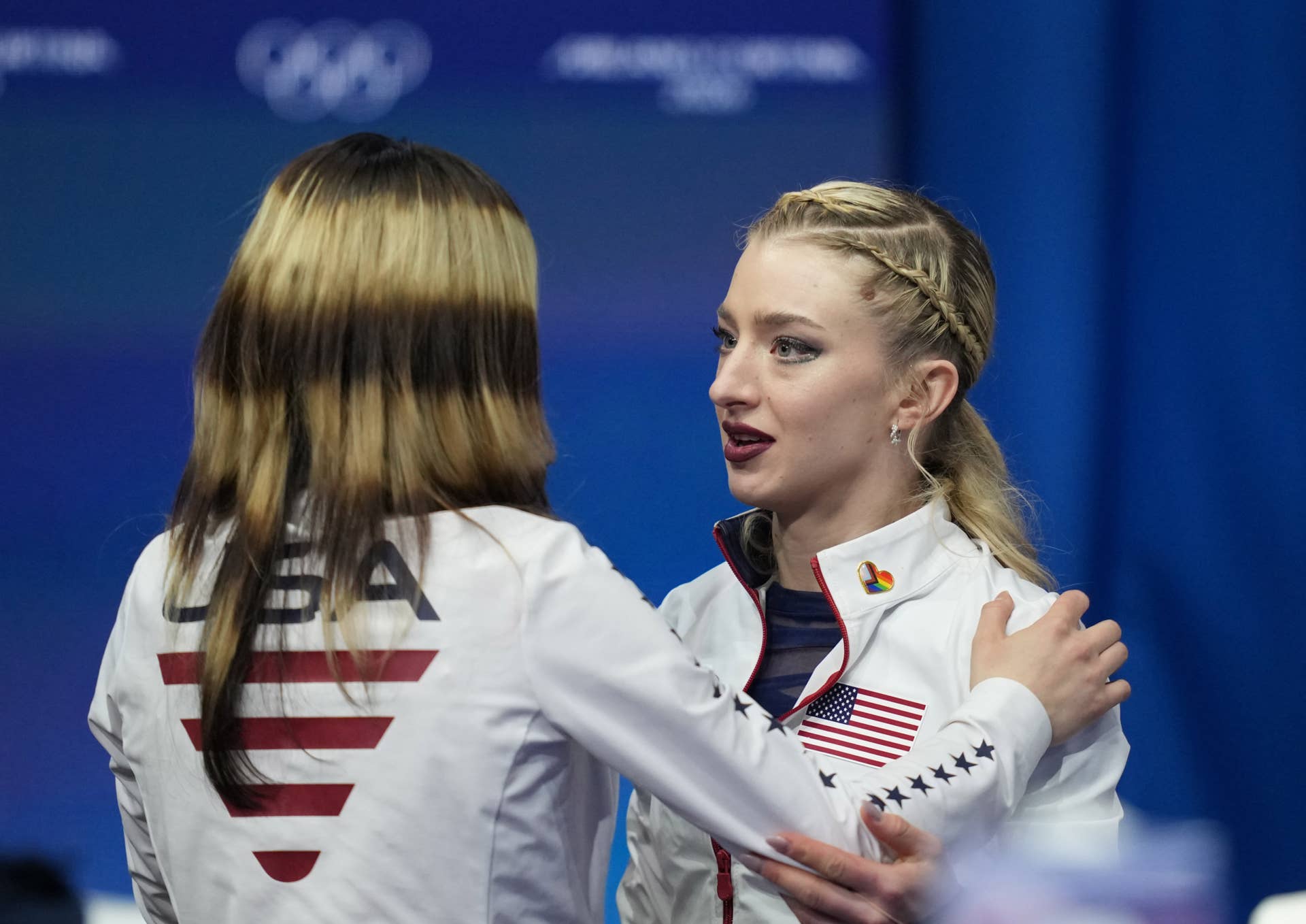 Amber Glenn Receives Message From Team USA on Saturday - Athlon Sports