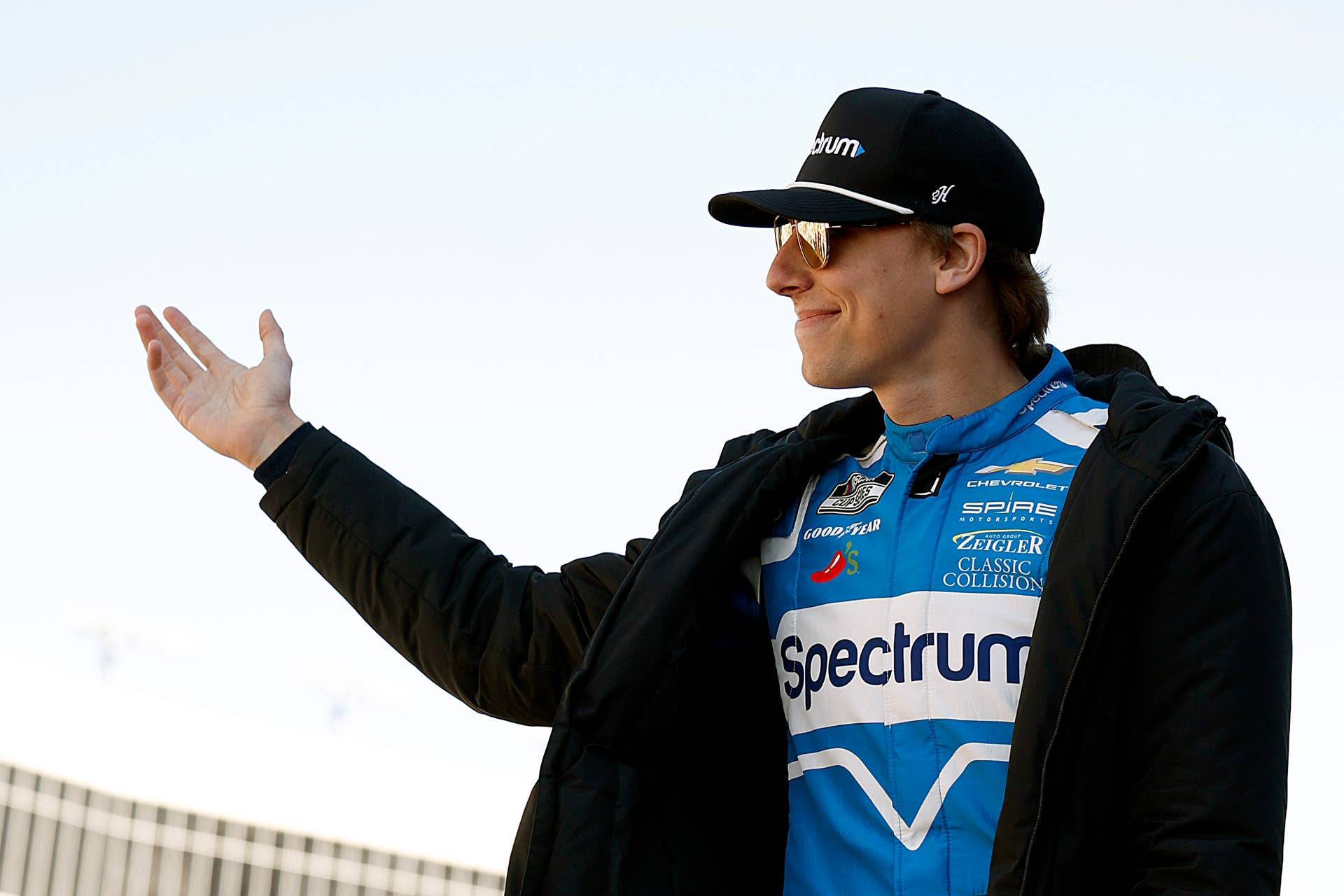 Carson Hocevar Goes Full Ricky Bobby During Red Flag at Atlanta - Athlon