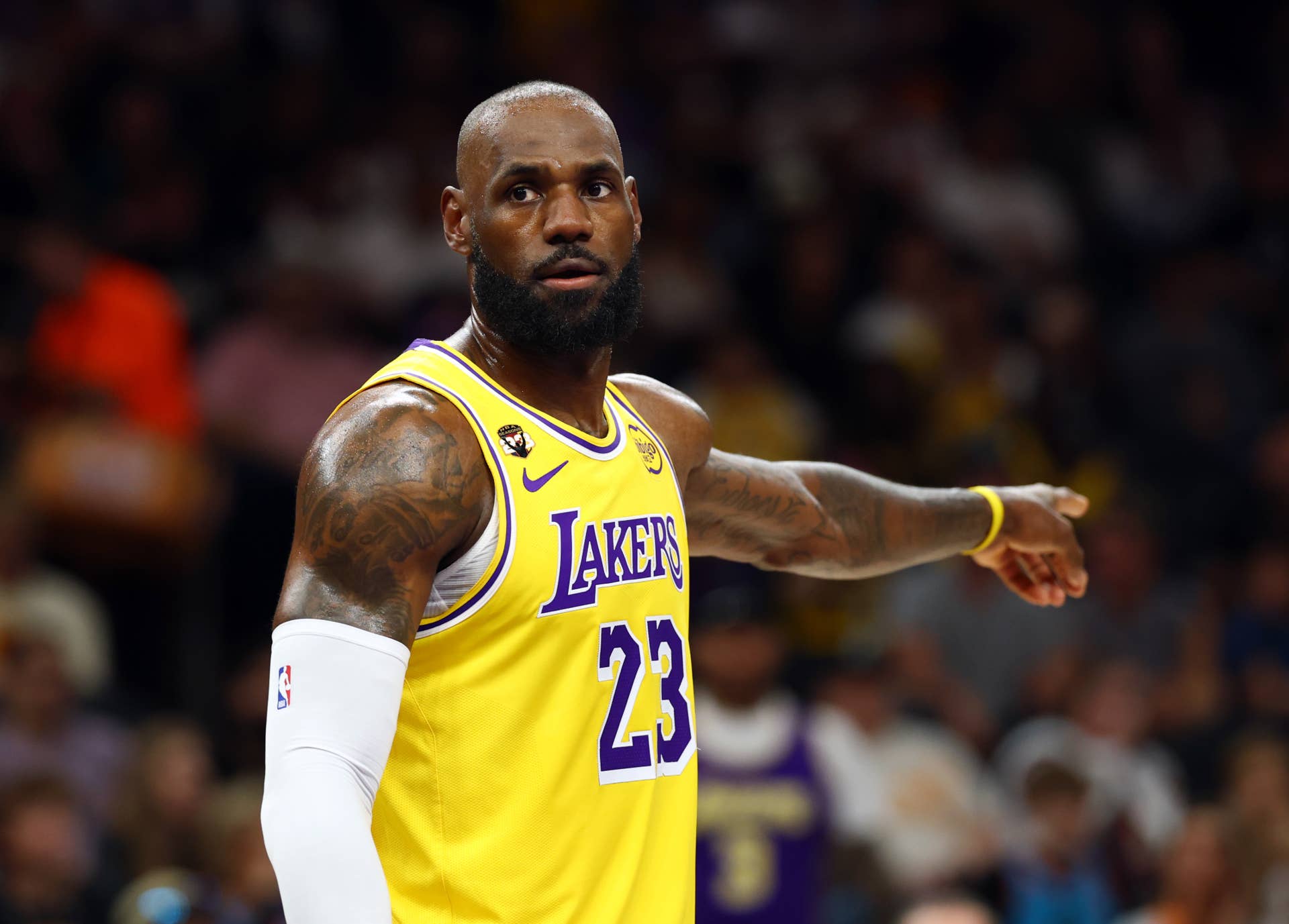 LeBron James Takes Action After Fan Crosses Line During Lakers-Nets ...