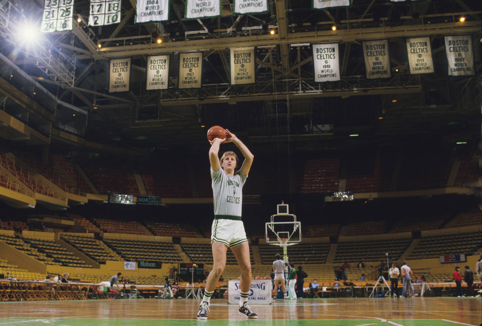 Larry Bird's Best Shooting Game 40 Years Later - Athlon Sports