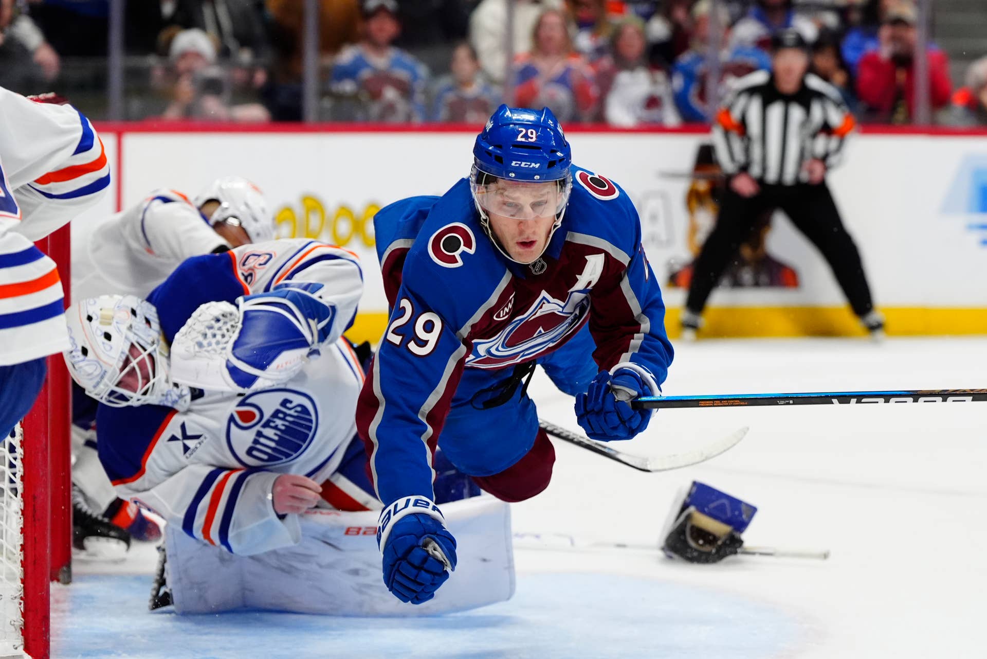Nathan MacKinnon's Ejection Sparks Mixed Reactions After Oilers Game ...