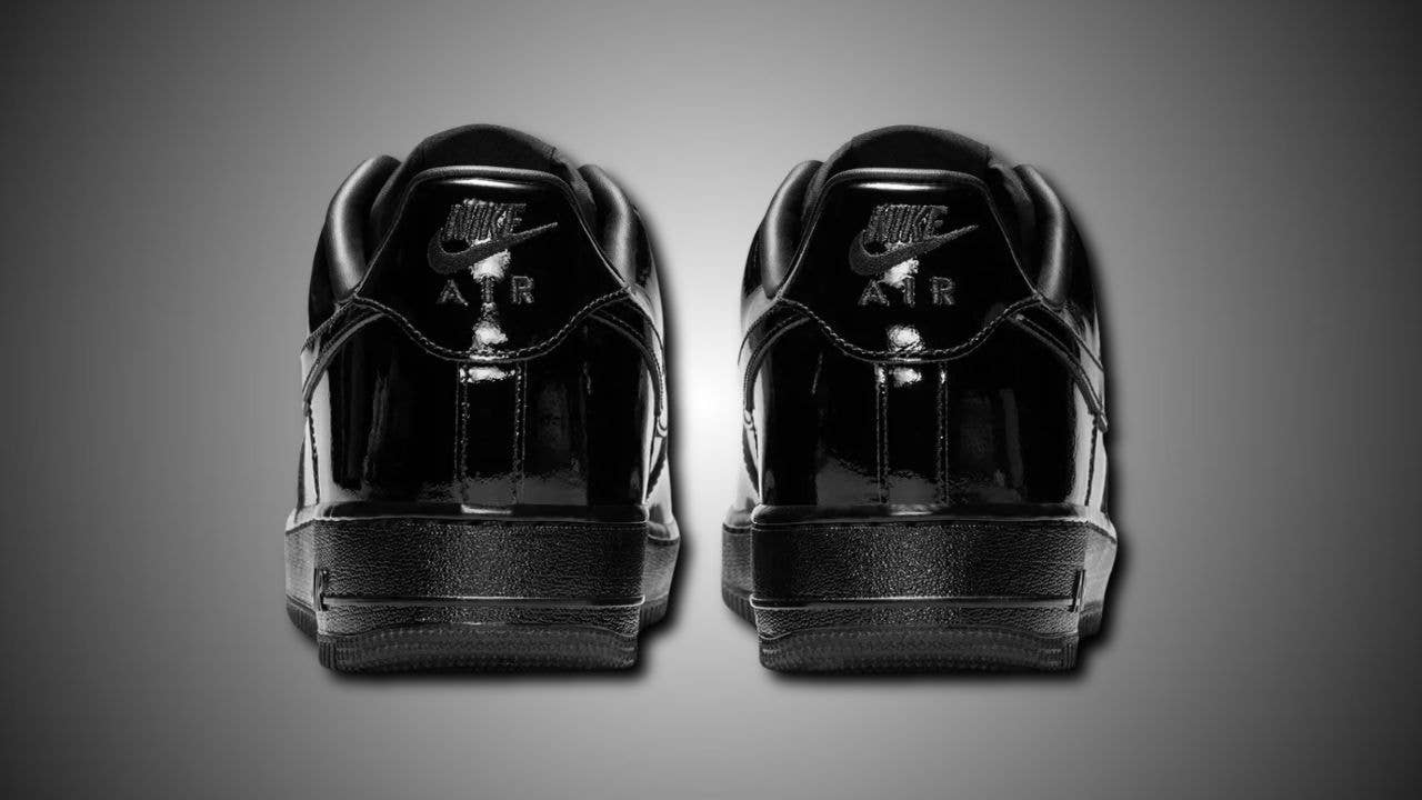 Nike Air Force 1 Low Triple Black Patent Release Details - Athlon Sports