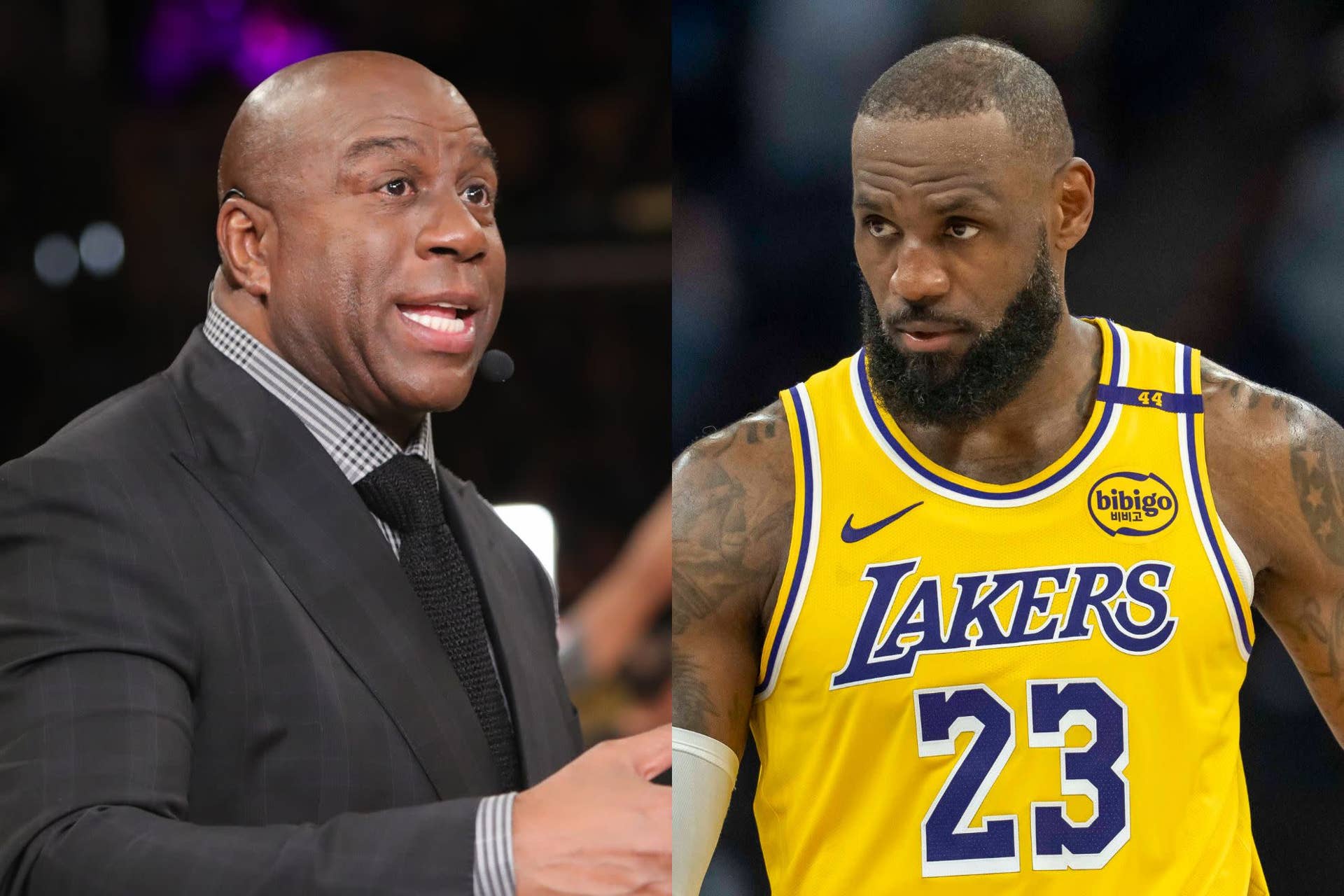 Magic Johnson Sends Clear Message to Lakers After Game 1 Win Against ...