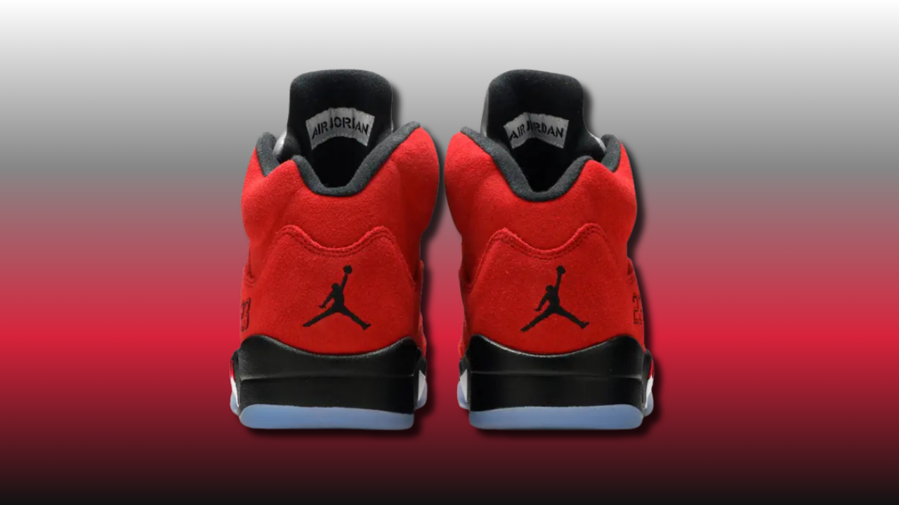 Air Jordan 5 'Raging Bull' — Best Red, Full Suede, Bulls Themed: Where ...